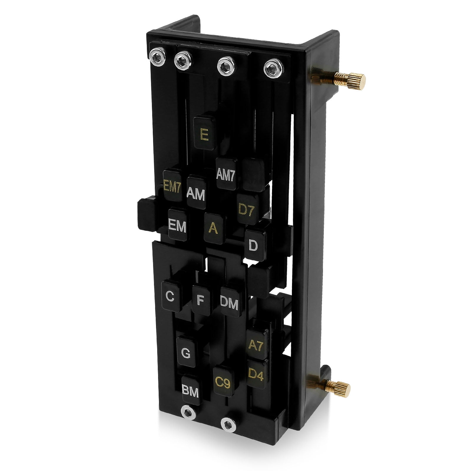 Pluokvzr Guitar Chord Presser Portable Guitar Aid Chords Trainer One ...