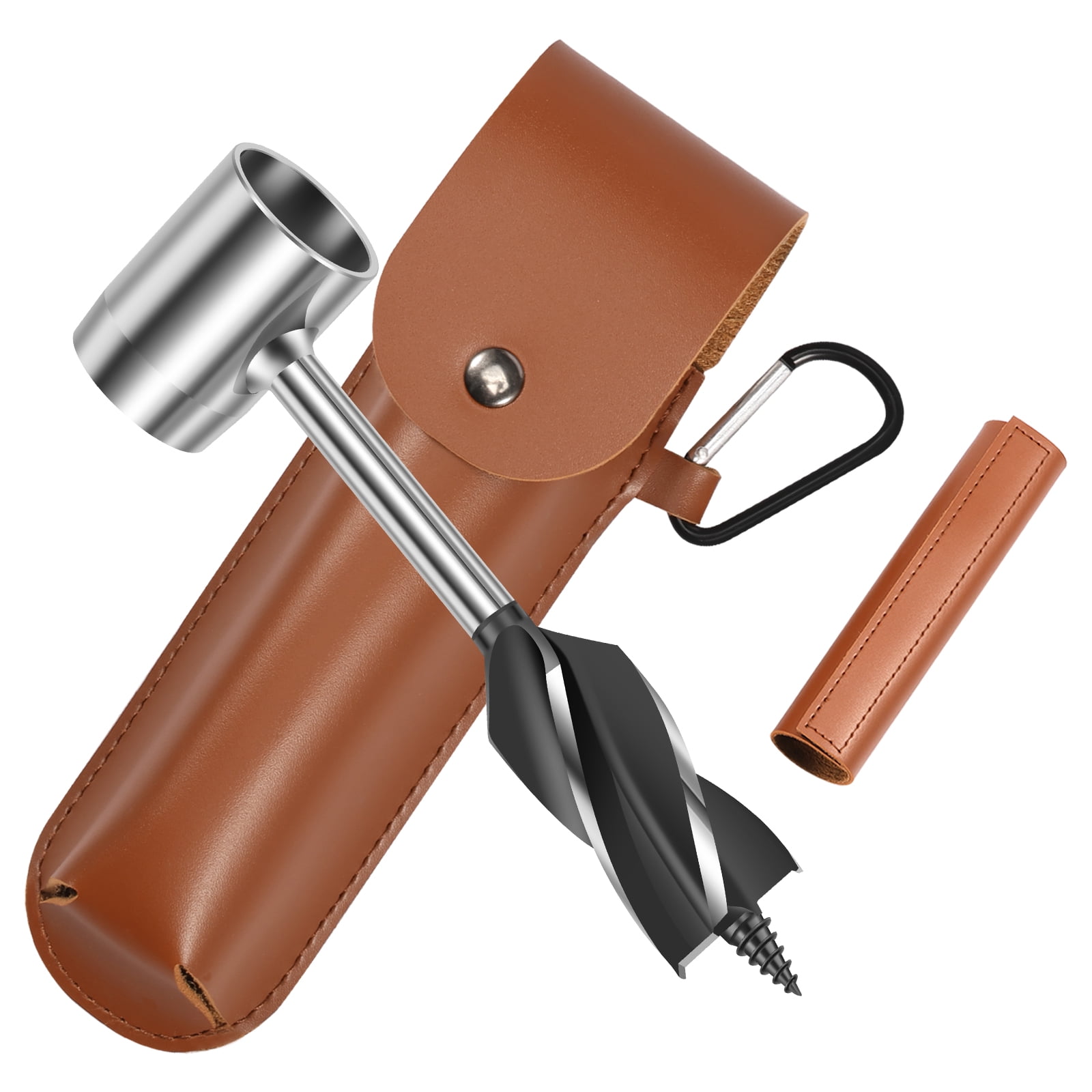 Pluokvzr Hand Auger Wood Drill Portable Manual Auger Drill 10inch ...