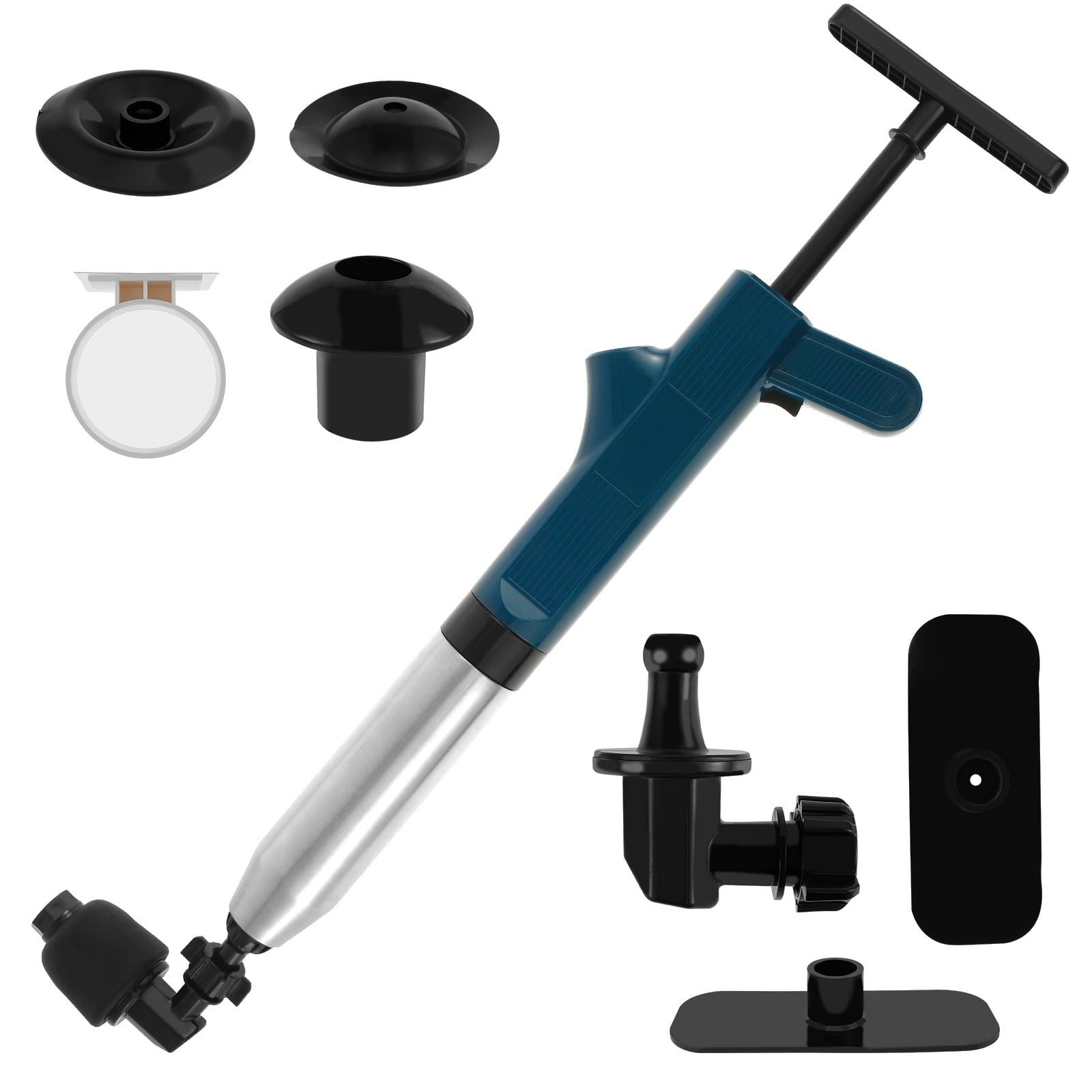 Pluokvzr High Pressure Air Toilet Plunger, Toilet Plunger Clog Remover ...