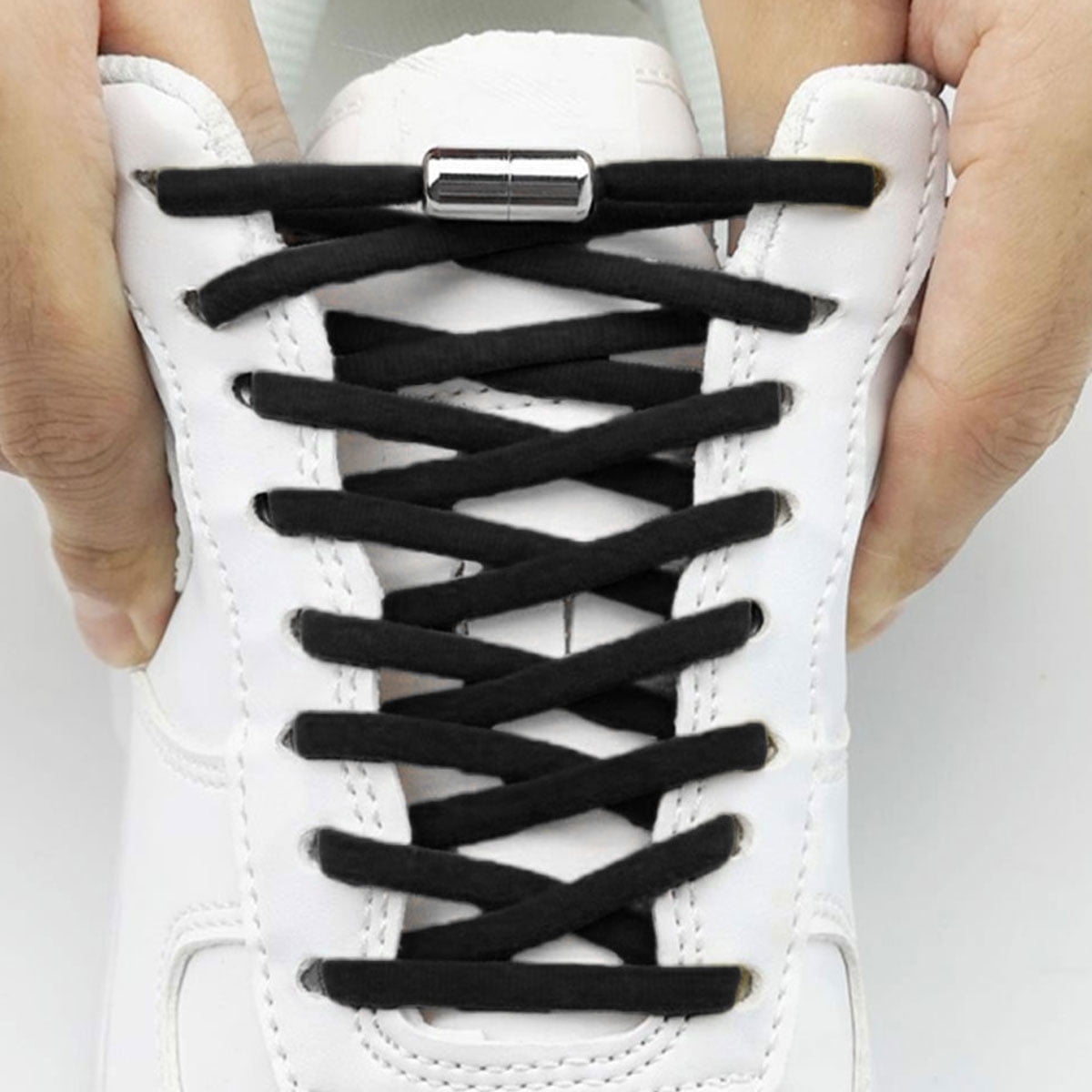 Keyohome 3 Pair No Tie Shoelaces Elastic Lock Fast Lacing Lazy Lace ...