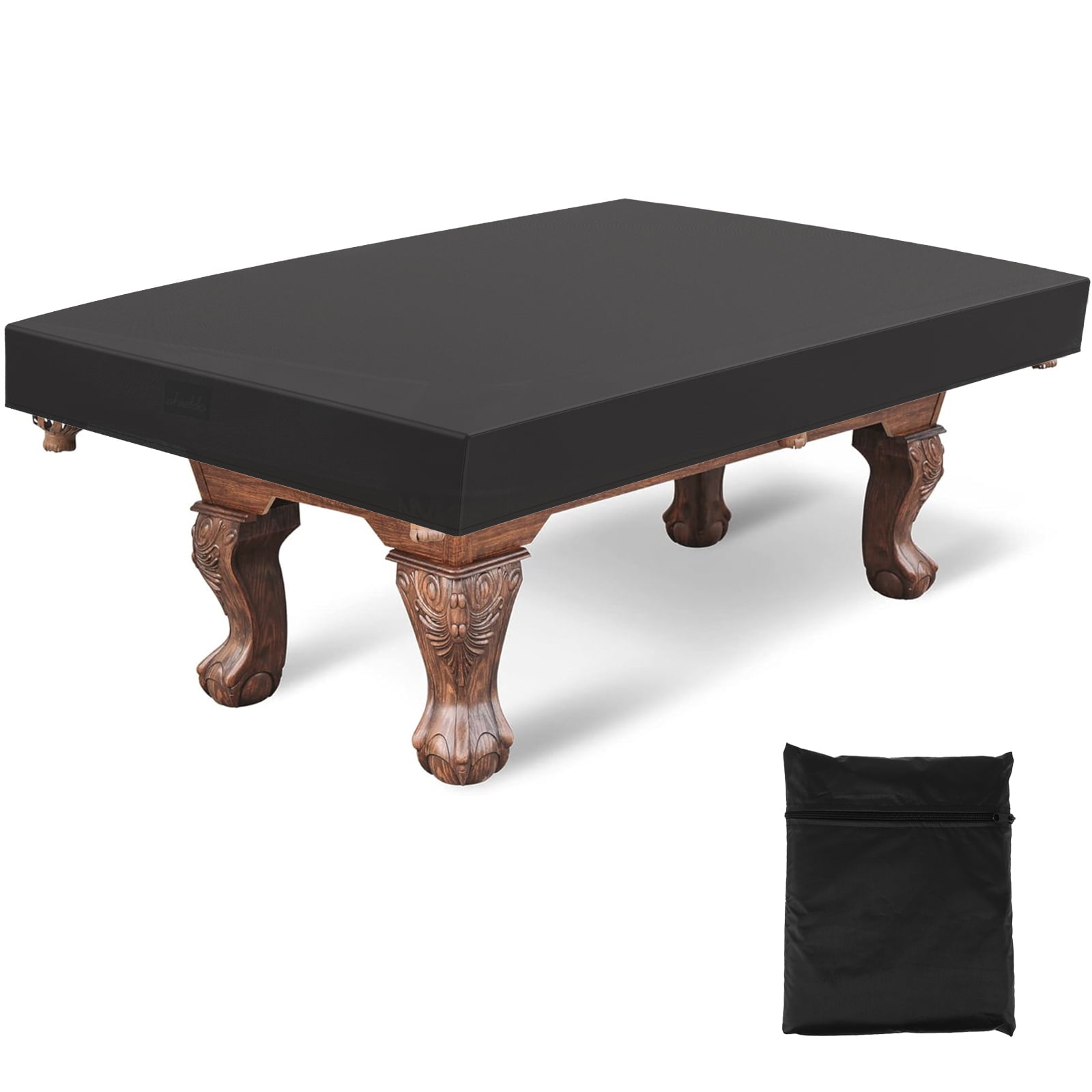 Pluokvzr Pool Table Dust Cover 8FT Waterproof Billiard Table Cover ...