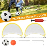 Franklin Sports Indoor & Outdoor Kids Soccer Set with 24x16 Goal, Ball ...