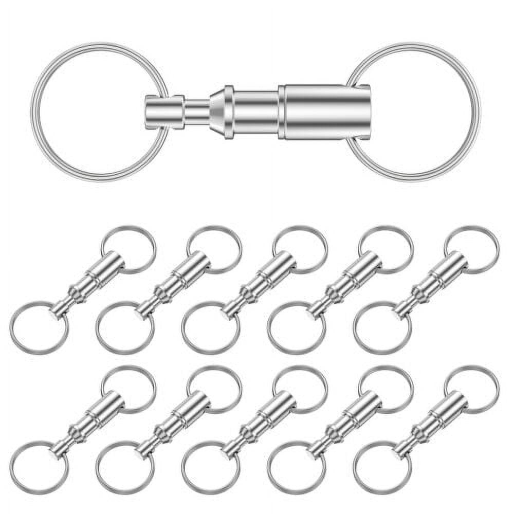 Pluokvzr Quick Release Key Chain Easy to Install Pull Apart Key Chain ...