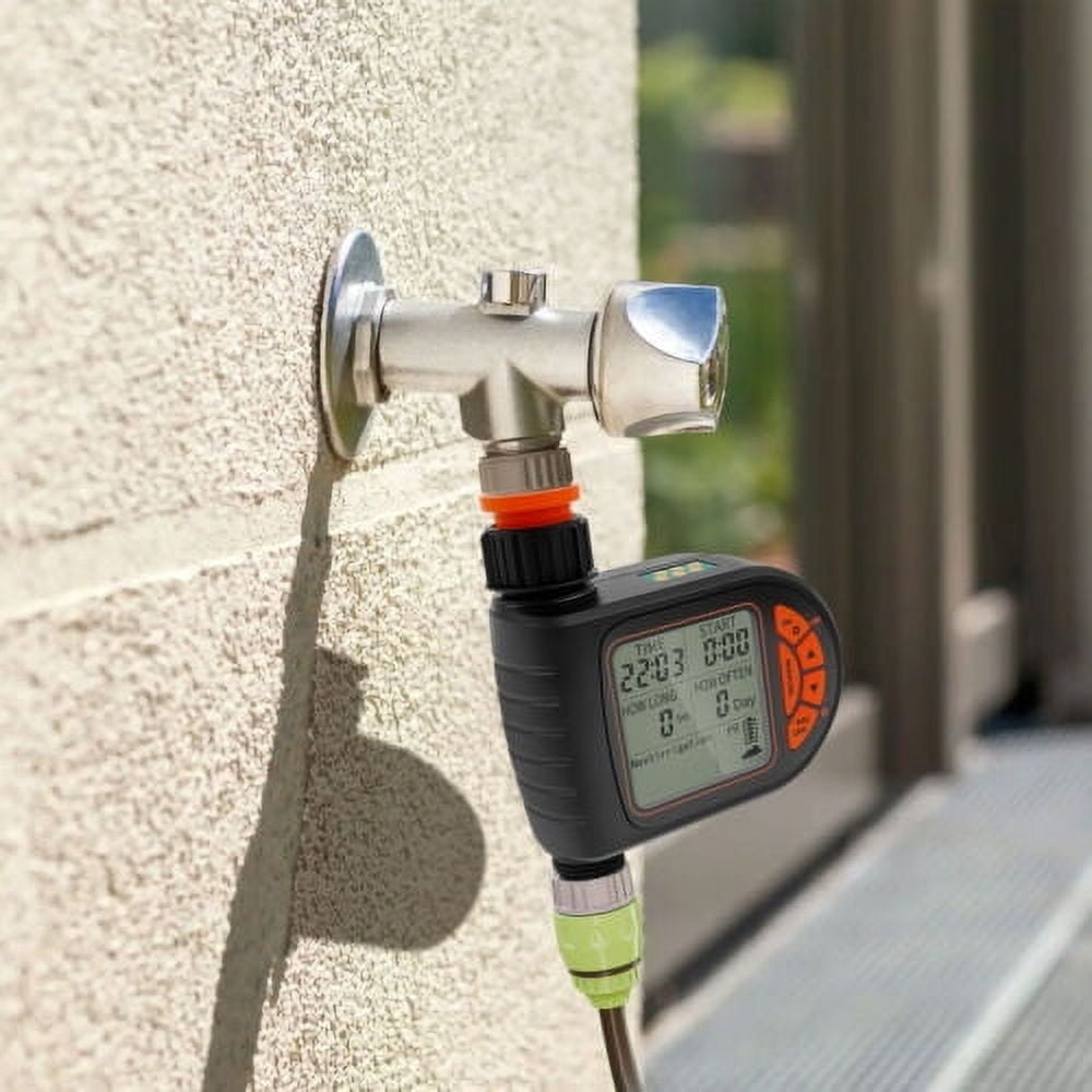 Pluokvzr Sprinkler Timer Programmable Water Timer with Rain Delay ...