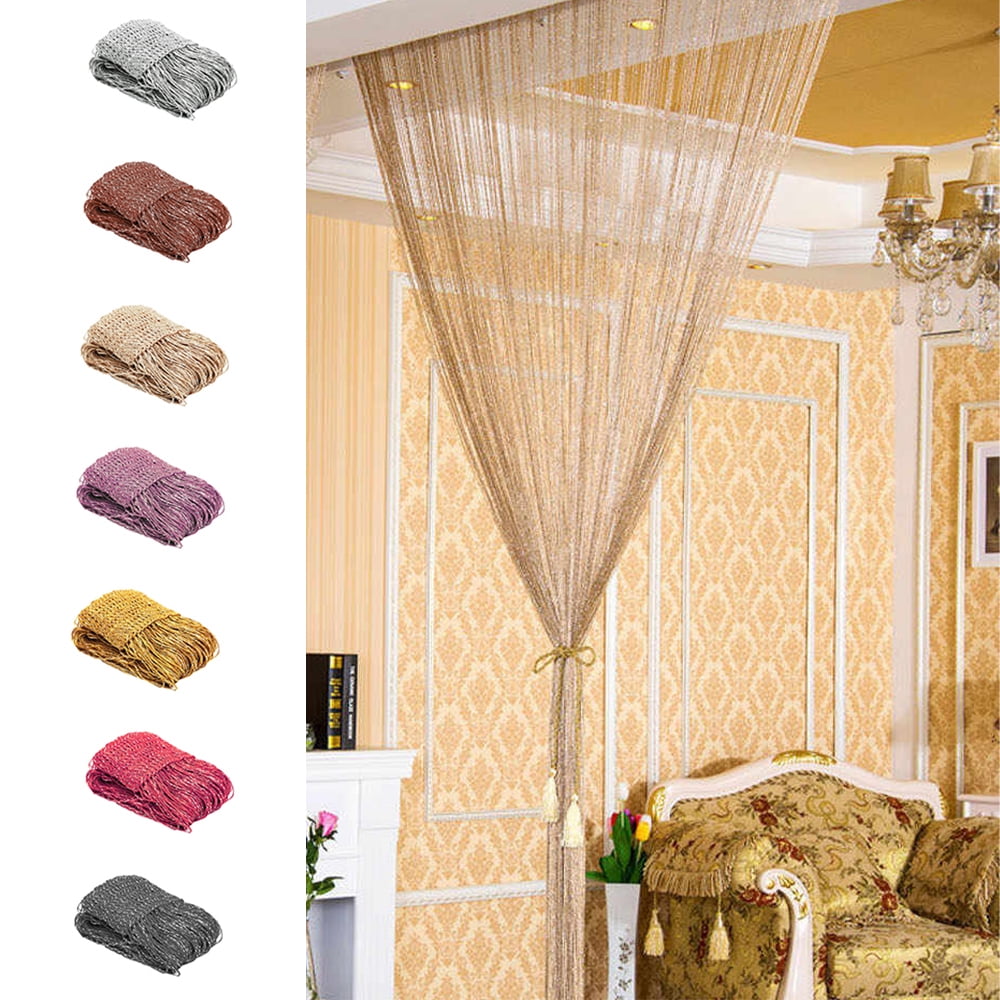 Pluokvzr String Door Curtain Fly Insect Bug Screen String For Doorways ...