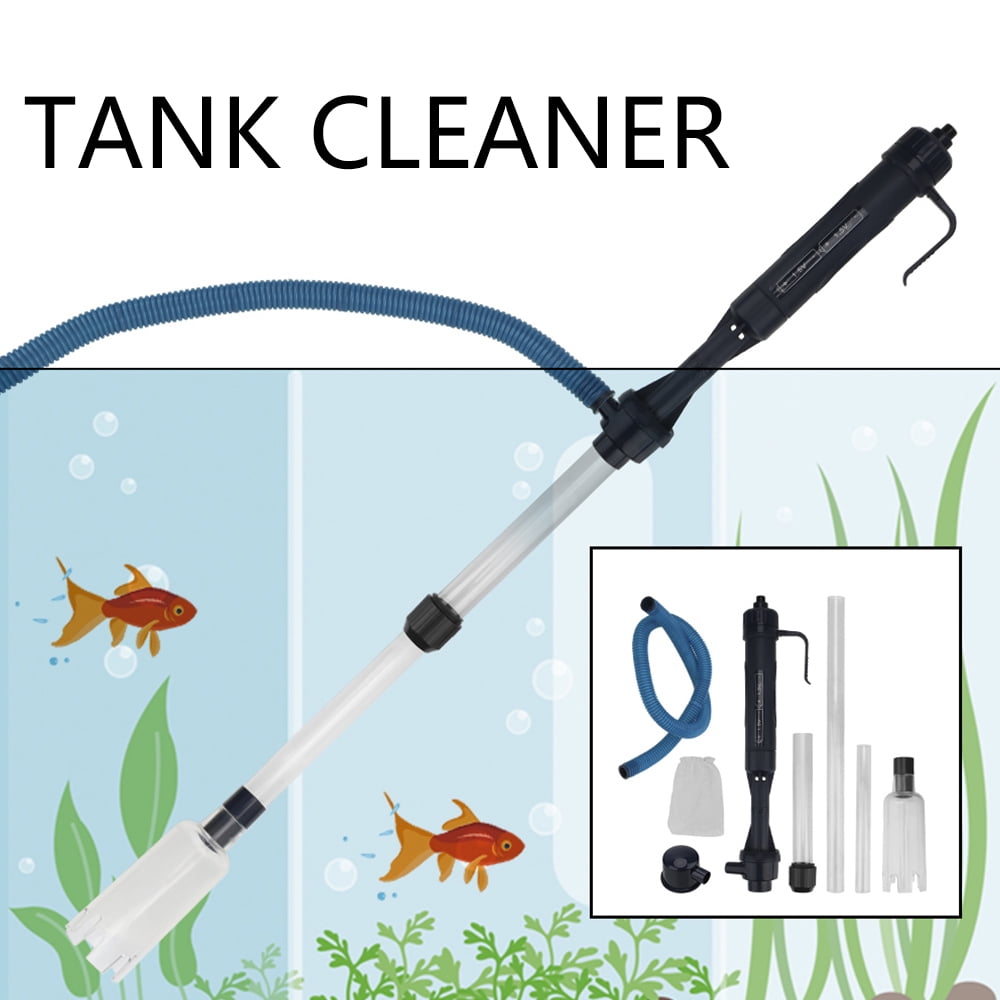 Pluokvzr Tank Cleaner, Fish Tank Vacuum Cleaner With Aquarium Algae ...
