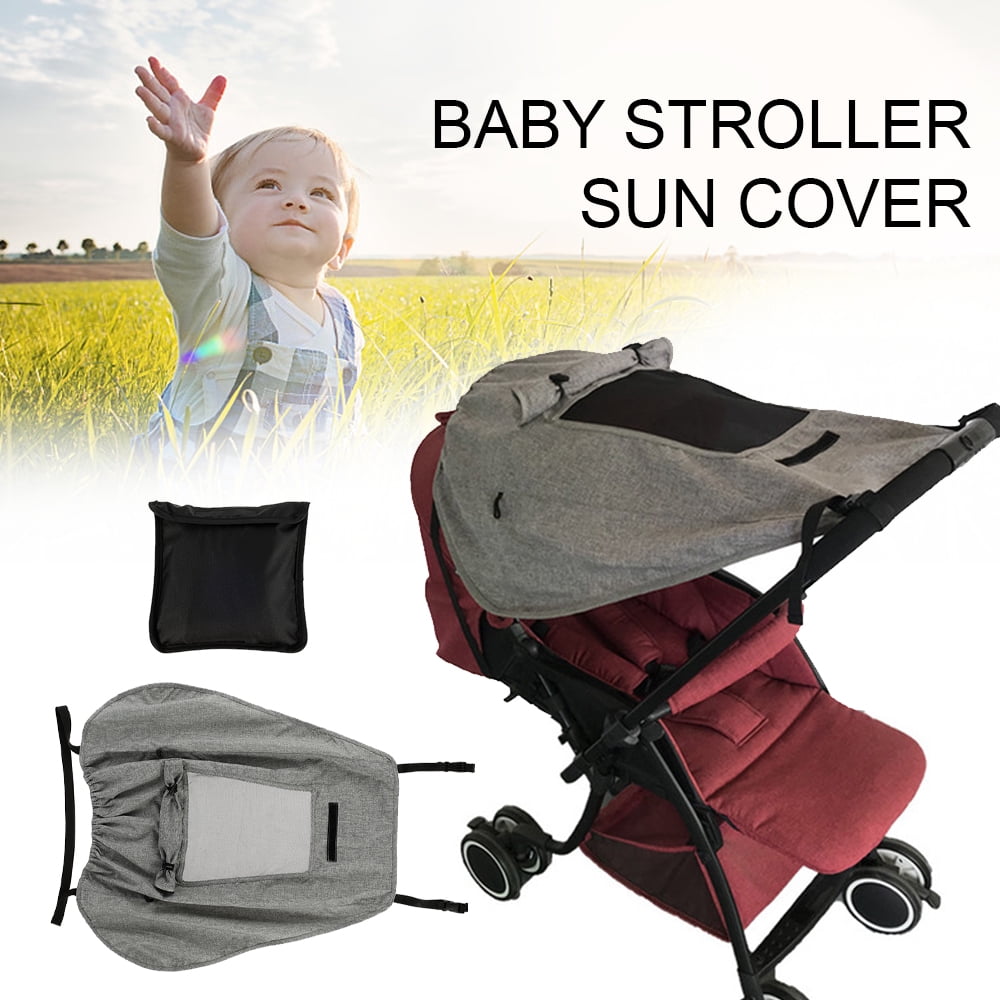 Pluokvzr Universal Baby Child Pushchair Stroller Pram Buggy Sun Shade ...
