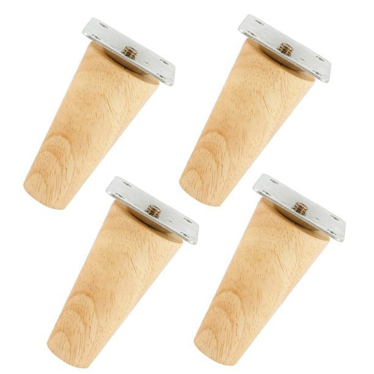 Fznkrag Wood Furniture Legs for Chair Table Sofa Closet Feet 4Pcs ...
