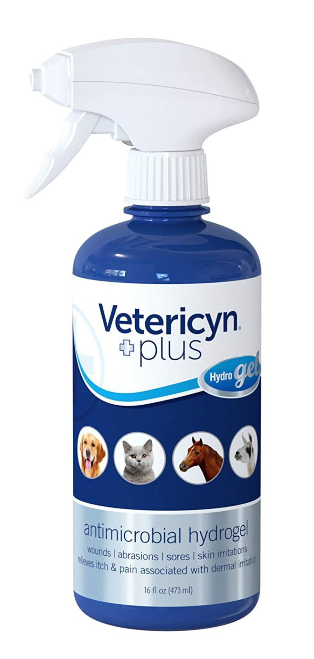 Plus All Animal Antimicrobial Hydrogel| Animal Wound Spray Gel – Pet ...