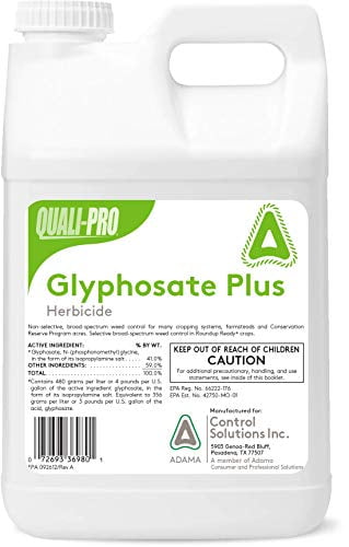 Plus Herbicide - 41% Glyphosate with Surfactant - 2.5 Gallon Credit 41 ...