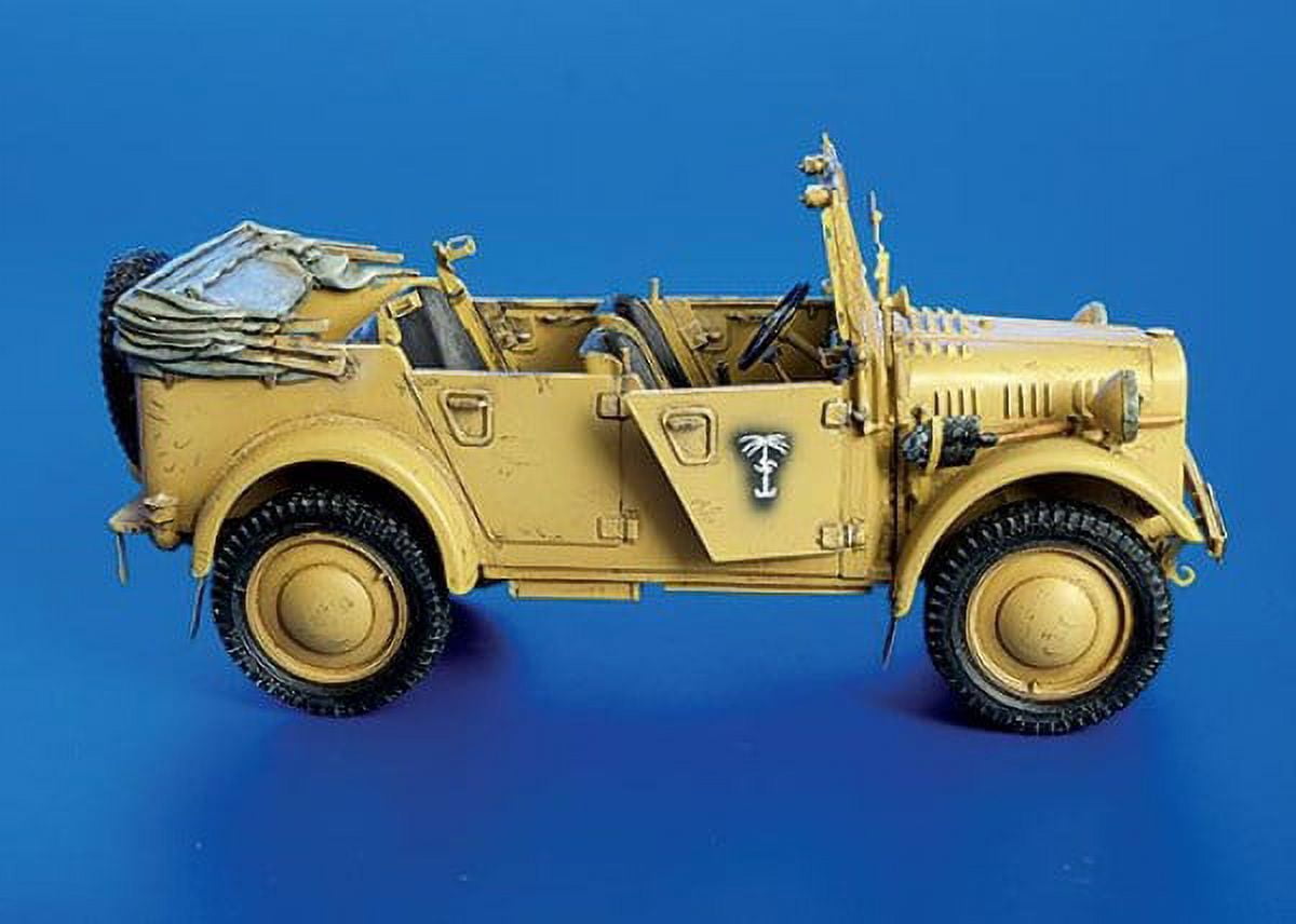 Plus Model 1:35 German Light Car Kfz.1 Resin Model Kit #208 - Walmart.com