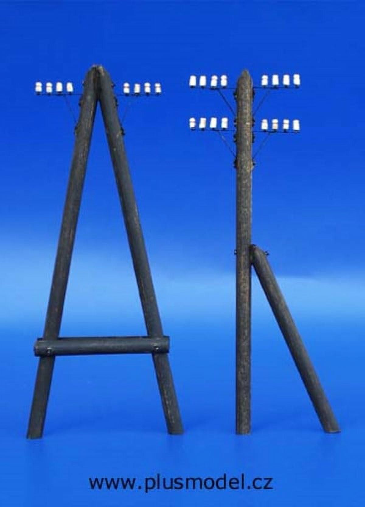 Plus Model 1:35 Telegraph Posts Resin Wood & PE Diorama Kit #083 ...