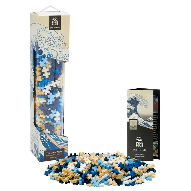 Plus-Plus Inspired - 350 Pc Hokusai Japanese Art Building Set for Kids ...