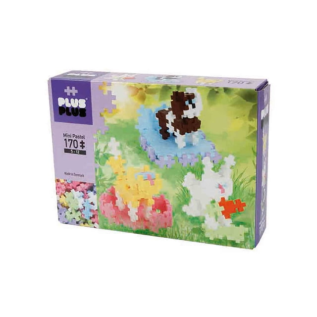 Plus-Plus - Instructed Play Building Set - 170 pc Pets - Construction ...