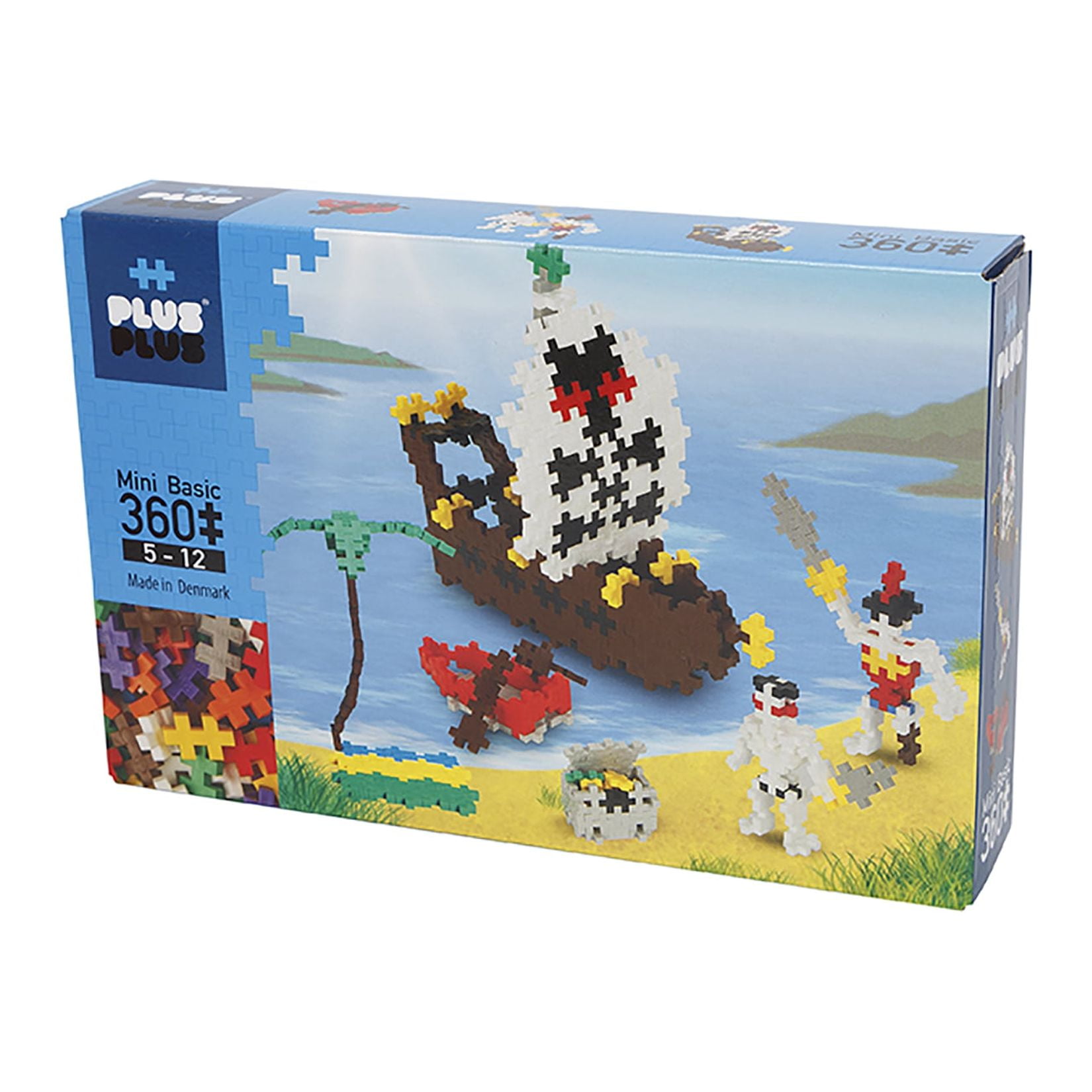 Plus-Plus - Instructed Play Building Set - 360 pc Pirates ...