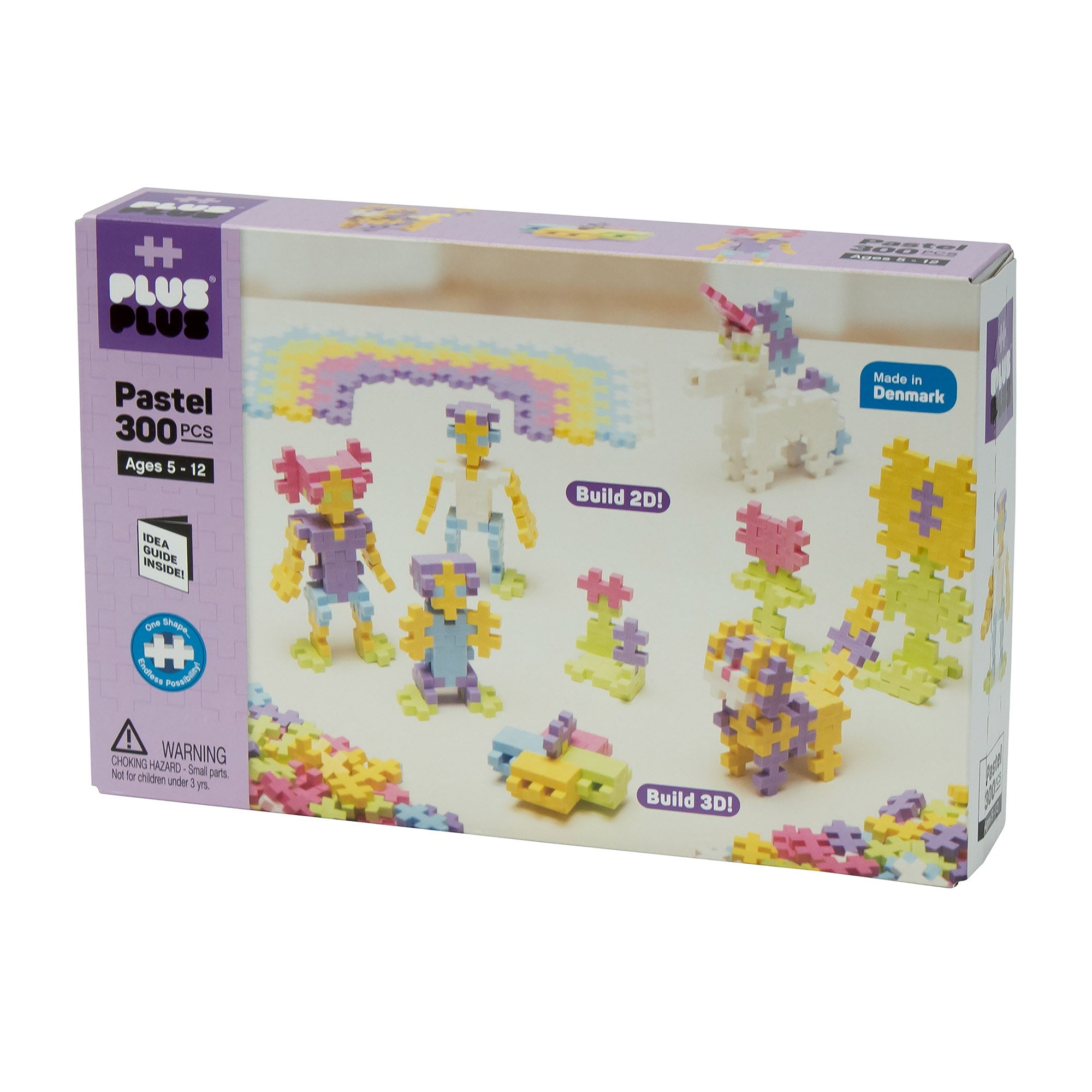 Plus-Plus - Open Play STEM Building Set- 300 Pc Pastel Mix - Walmart.com