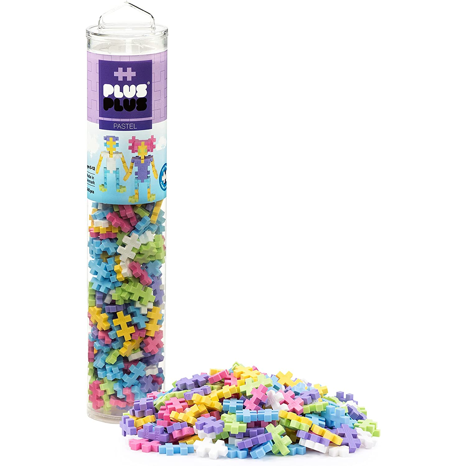Plus-Plus - Tube - Pastel - 240Pc - Walmart.com