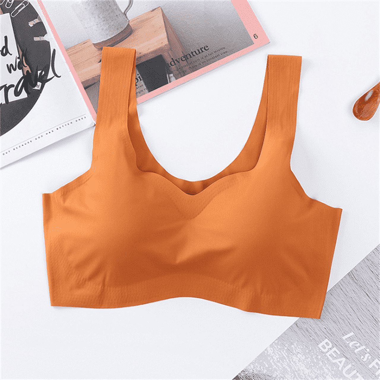 Plus Size Bra For Women Bra Seamless Vest Bras Women Push Up Underwear ...