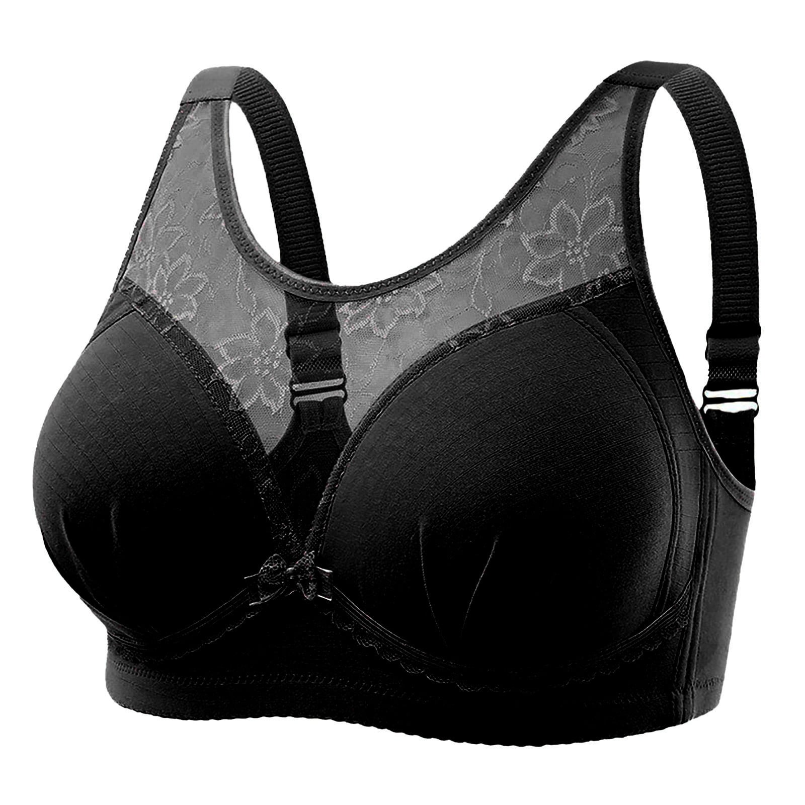 Plus Size Bras for Women, Audhol Supportive Wireless Push Up Bra ...