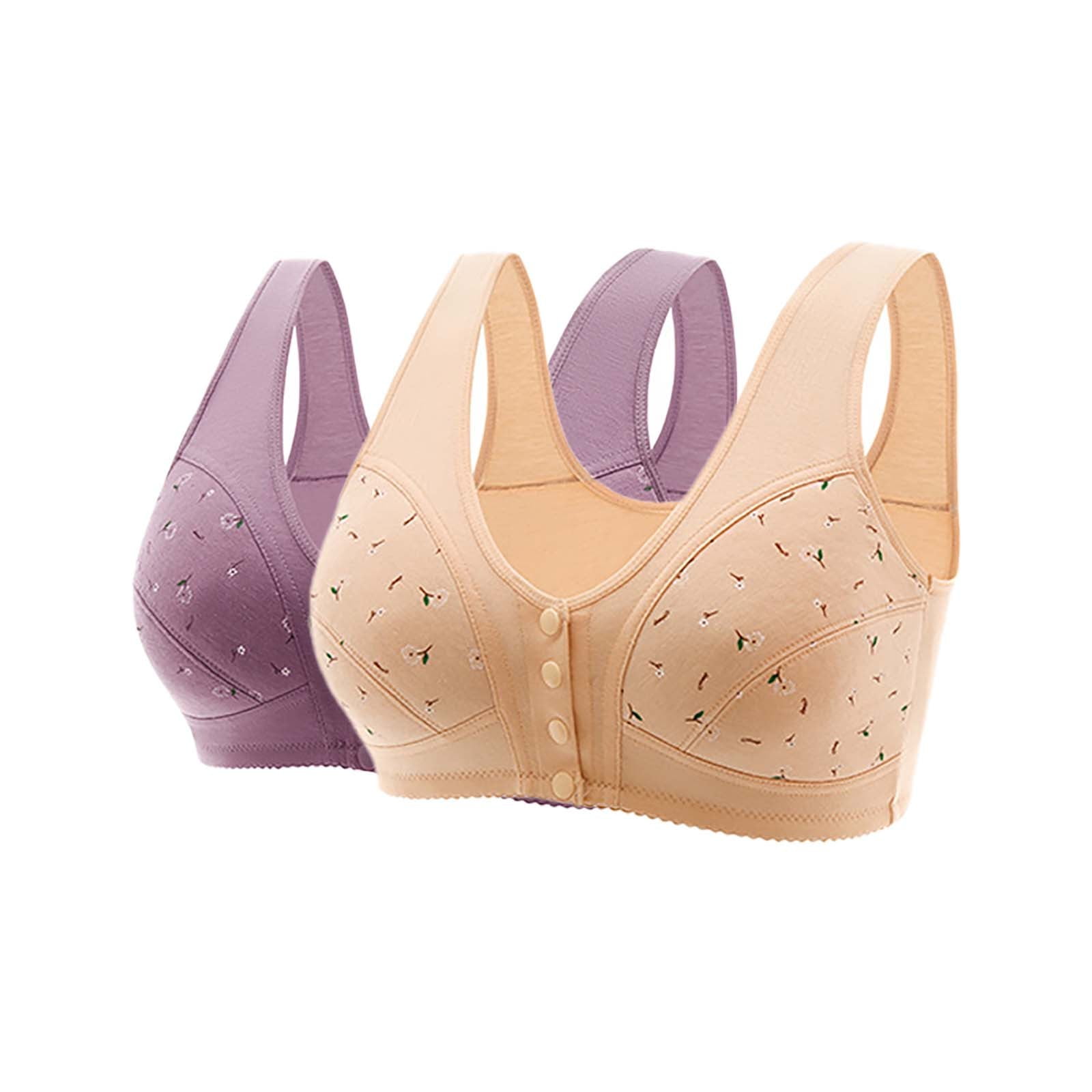 Plus Size Bras for Women Compression Bras for Women Post Surgery Front ...