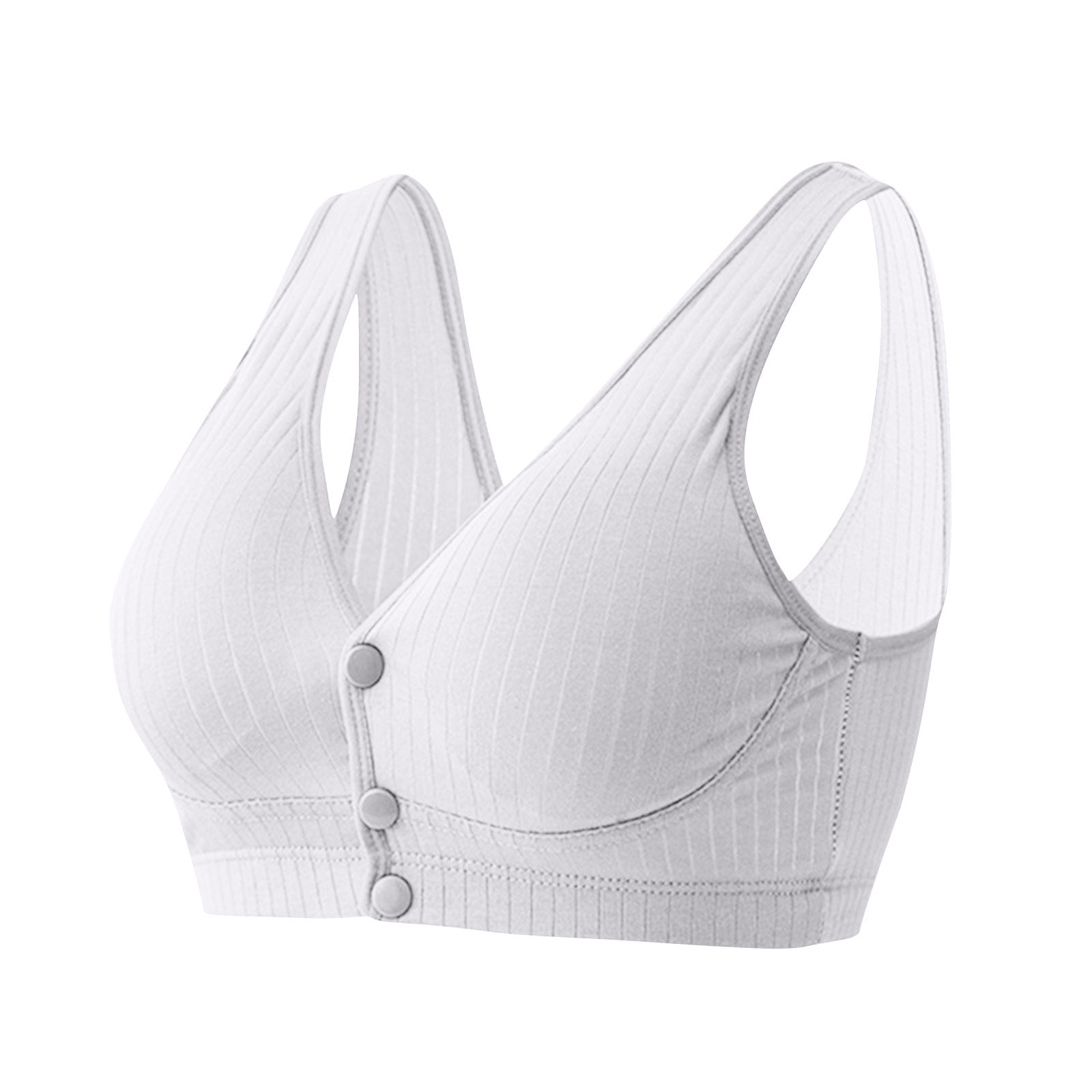 Plus Size Bras for Women Vibrex Older Women Bras Breathable Front ...