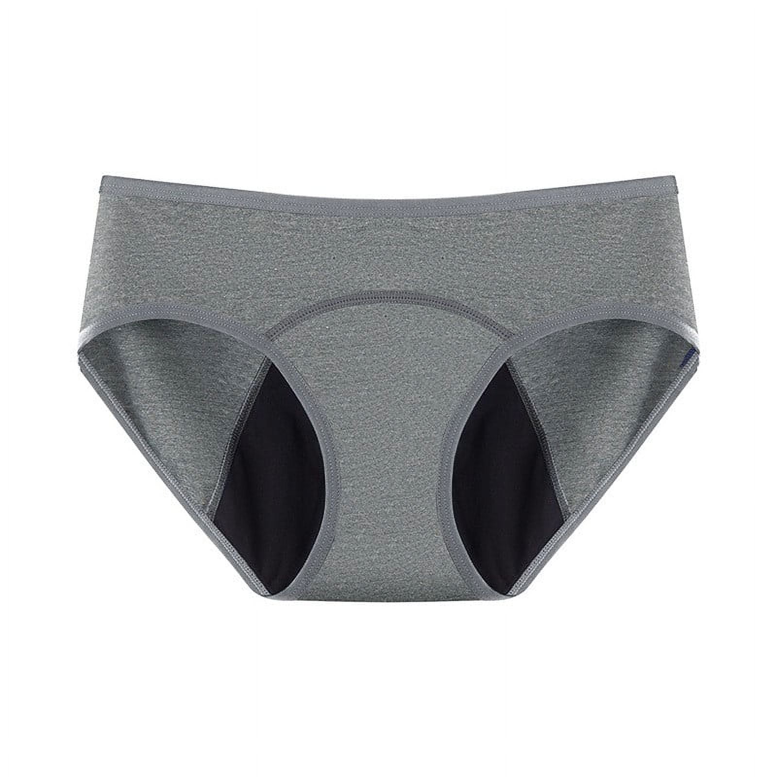 Plus Size Cotton-Period Underwear for Women XS-5X Low Rise Menstrual ...