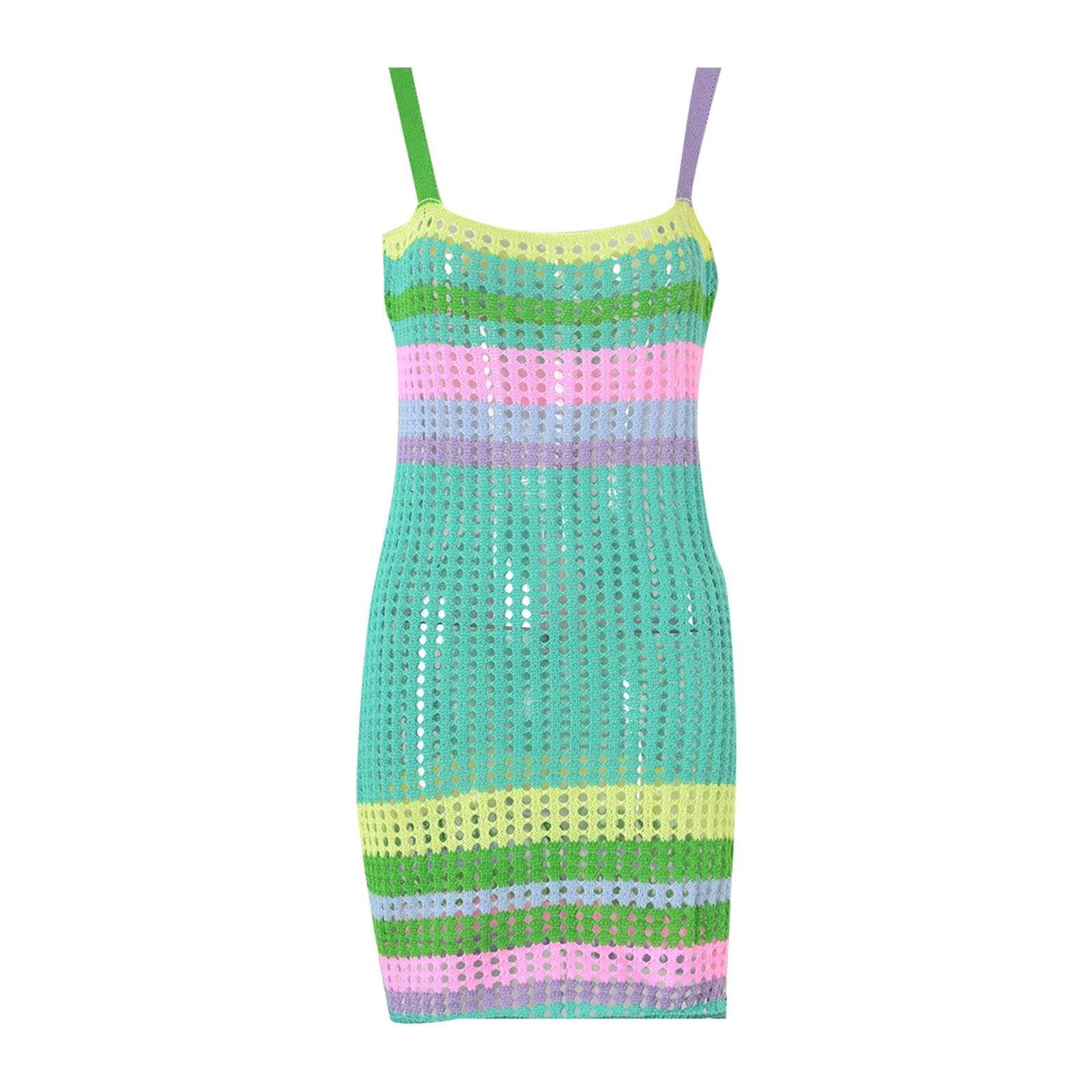 Plus Size Cover Ups For Swimwear Hollowed Out Beach Sunscreen Smock Swimsuit Smock Female Womens