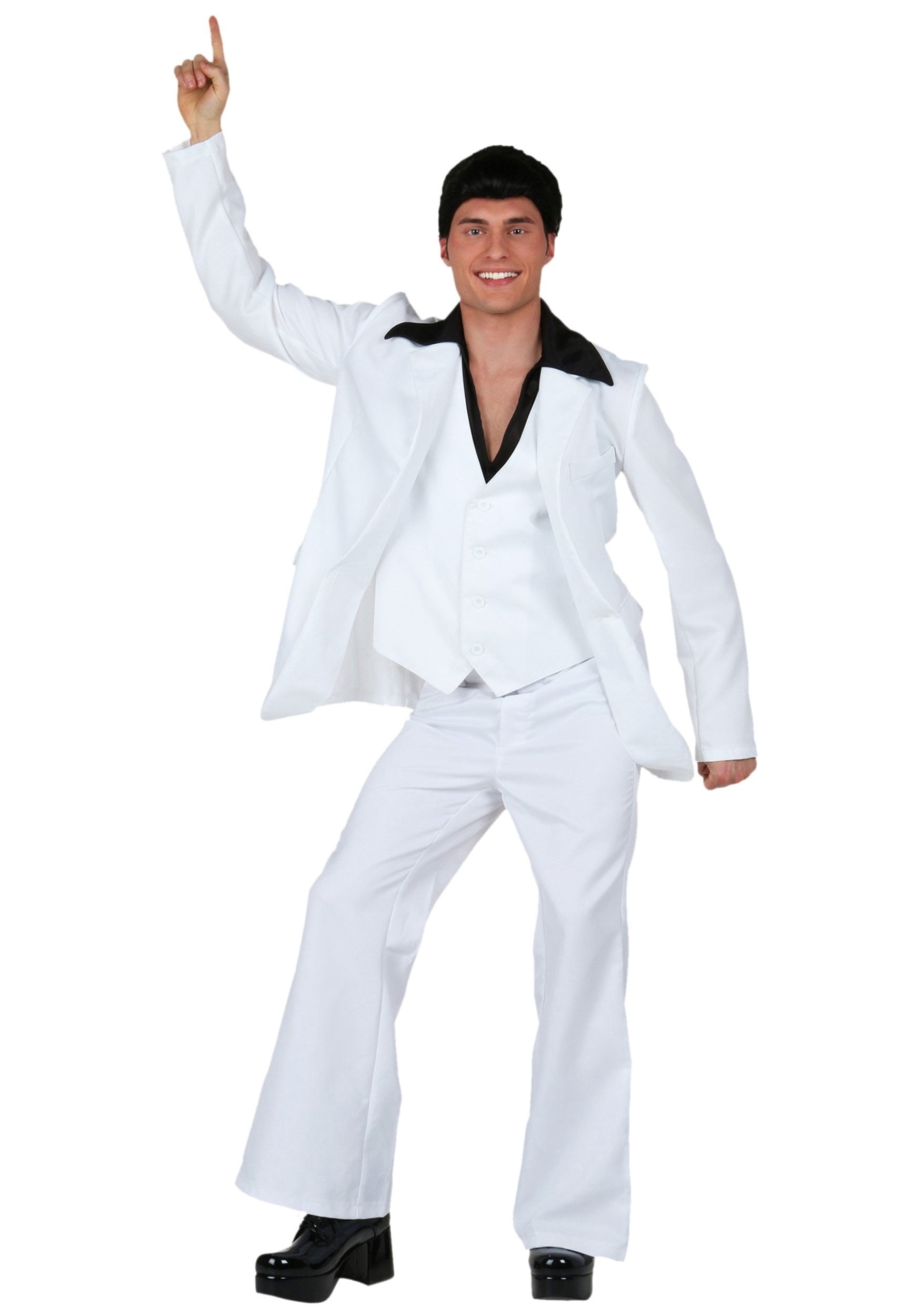 Plus Size Mens Deluxe Saturday Night Fever Costume - Walmart.com