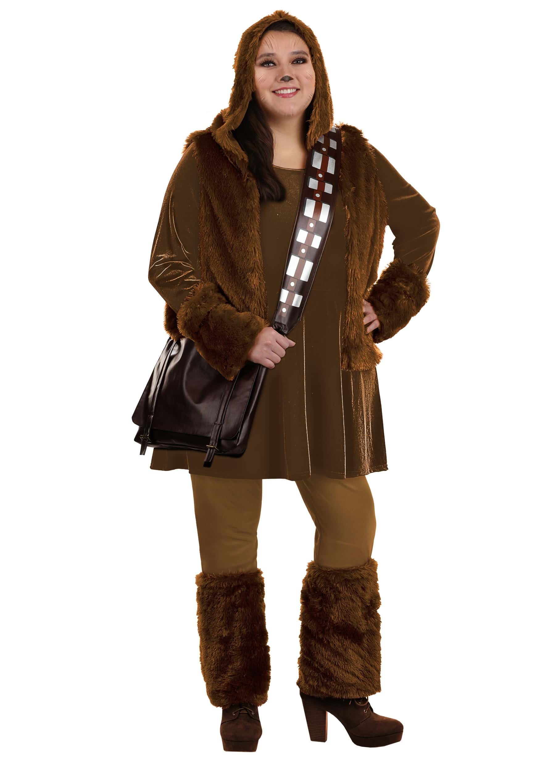 Plus Size Deluxe Star Wars Chewbacca Costume Dress for Women - Walmart.com