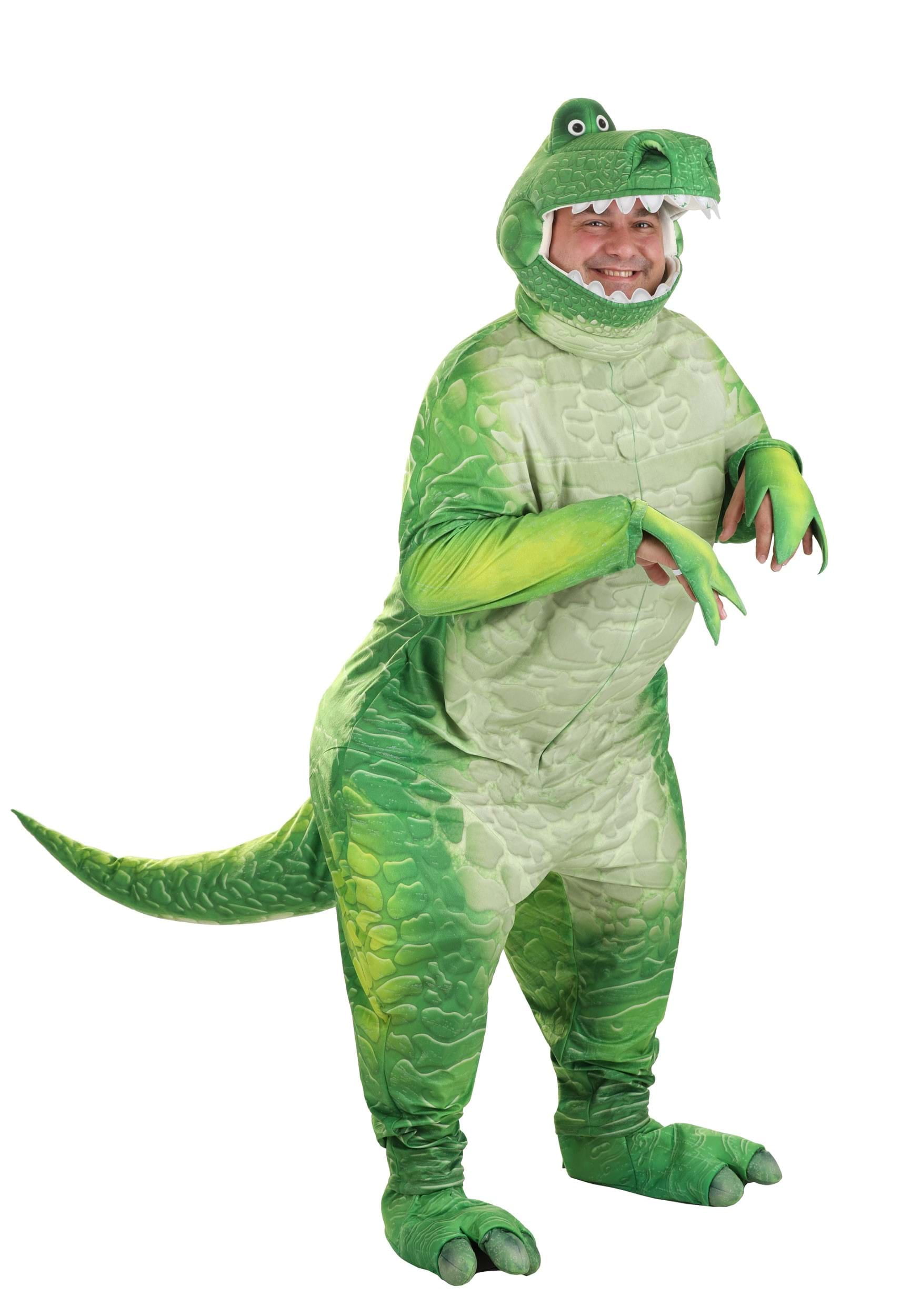 Plus Size Deluxe Toy Story Rex Costume - Walmart.com