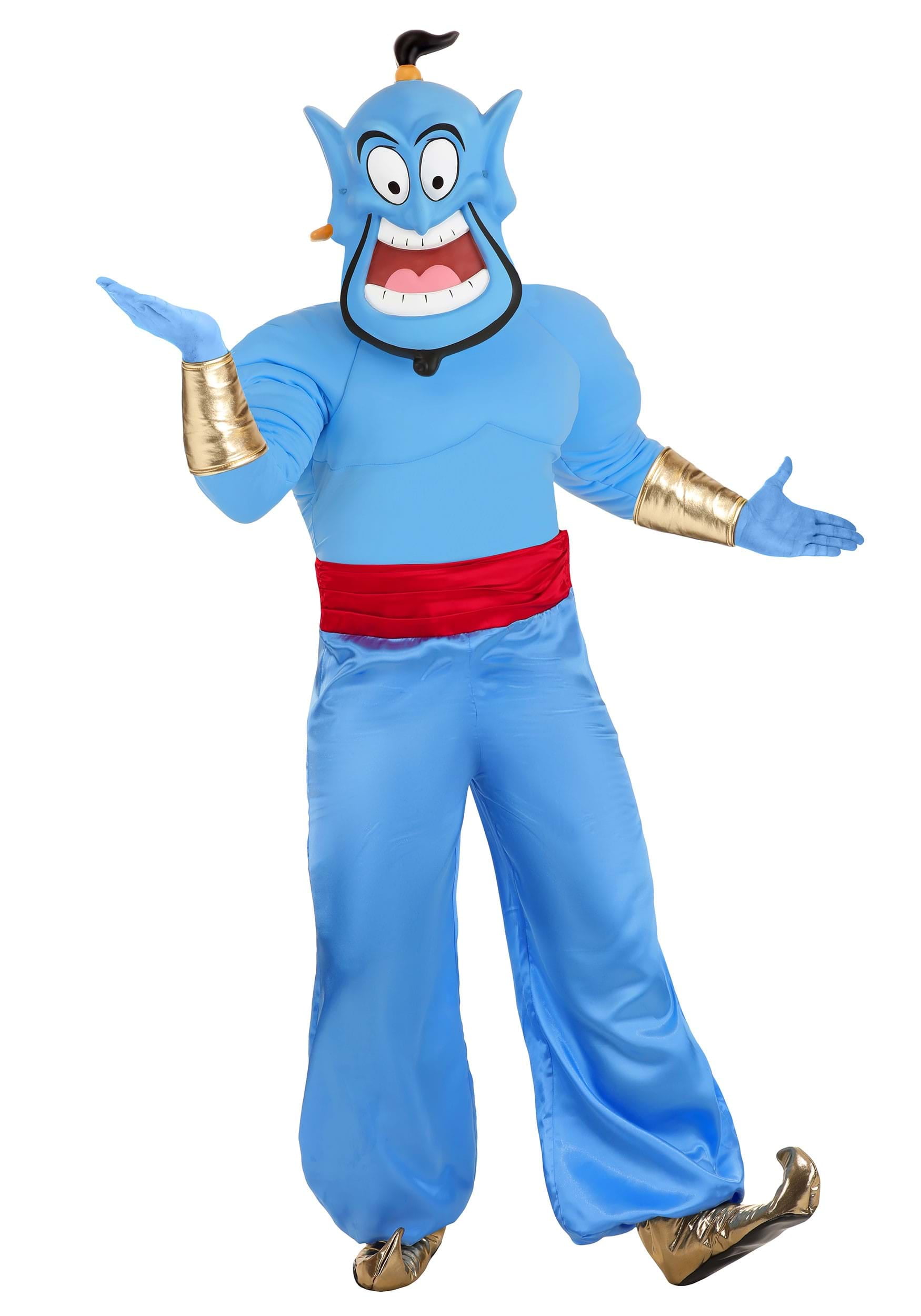 Plus Size Disney Aladdin Genie Men's Costume - Walmart.com