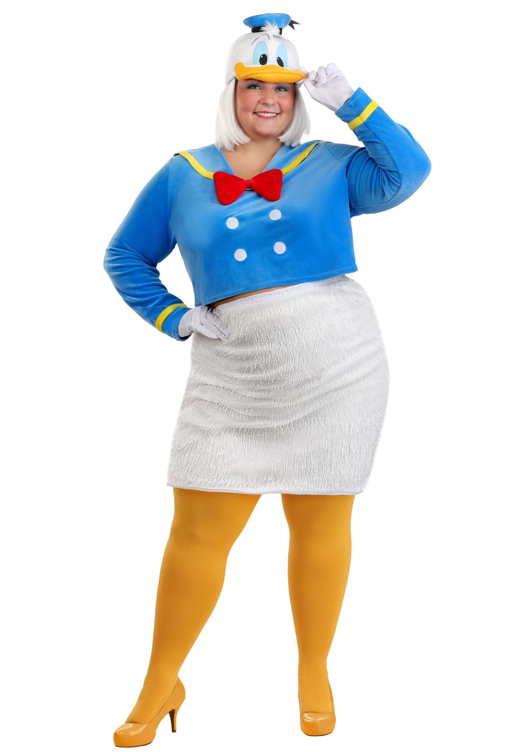 Plus Size Disney Donald Duck Costume for Women - Walmart.com