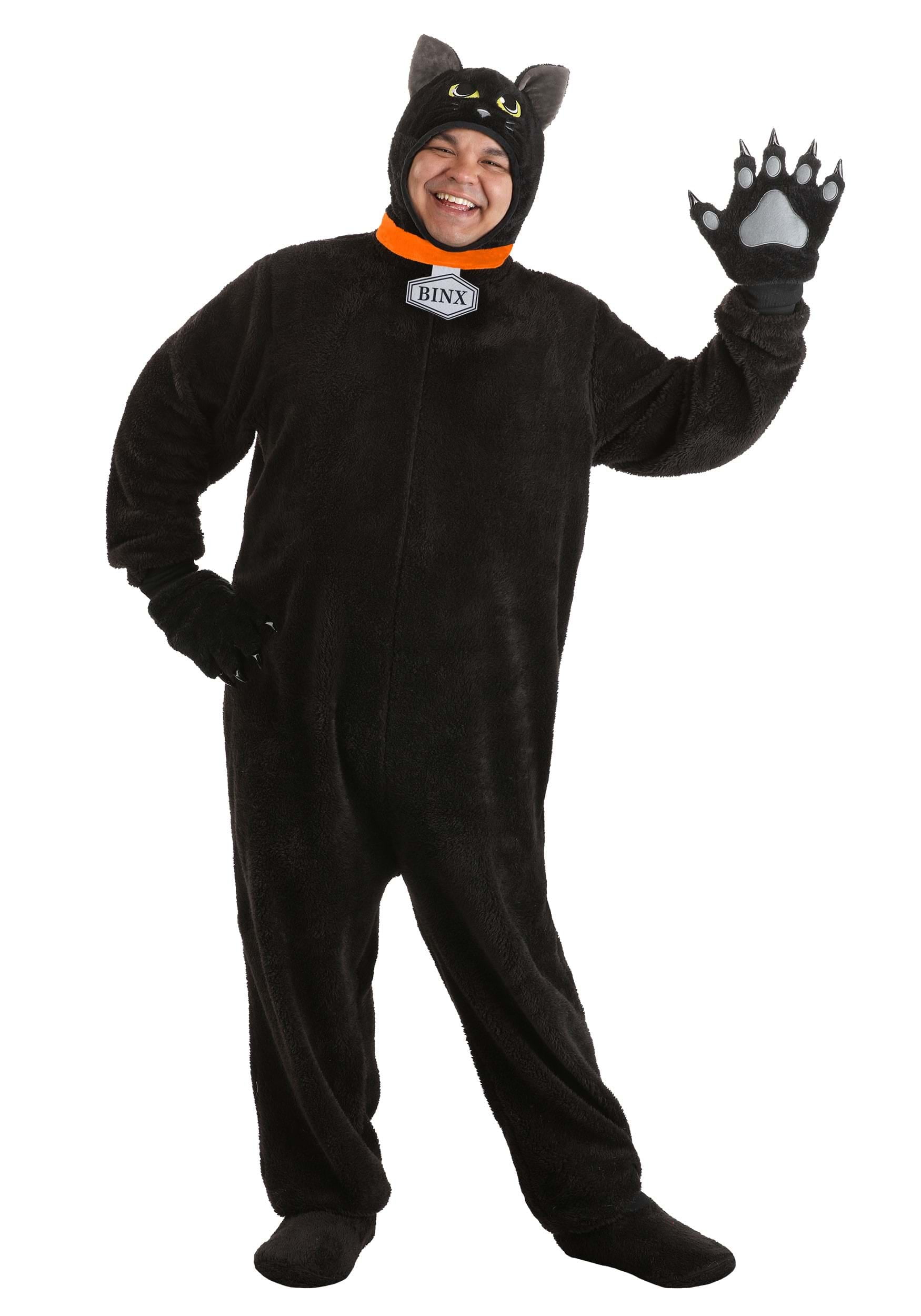 Plus Size Disney Hocus Pocus Adult Thackery Binx Costume - Walmart.com