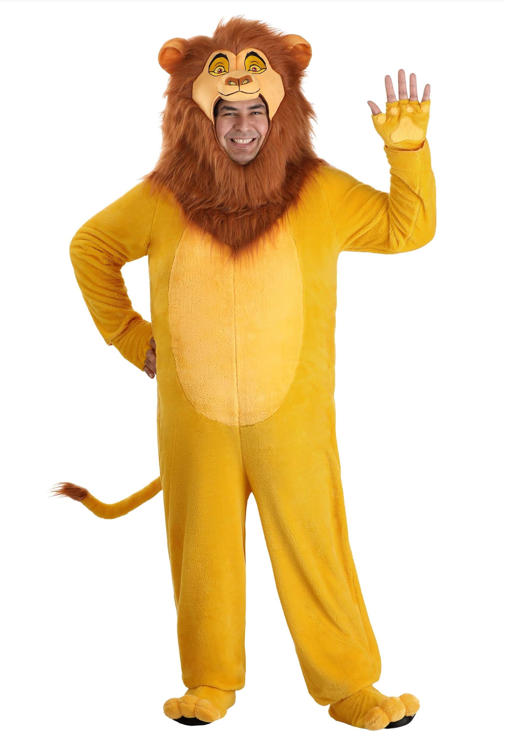 Plus Size Disney The Lion King Mufasa Costume for Men - Walmart.com