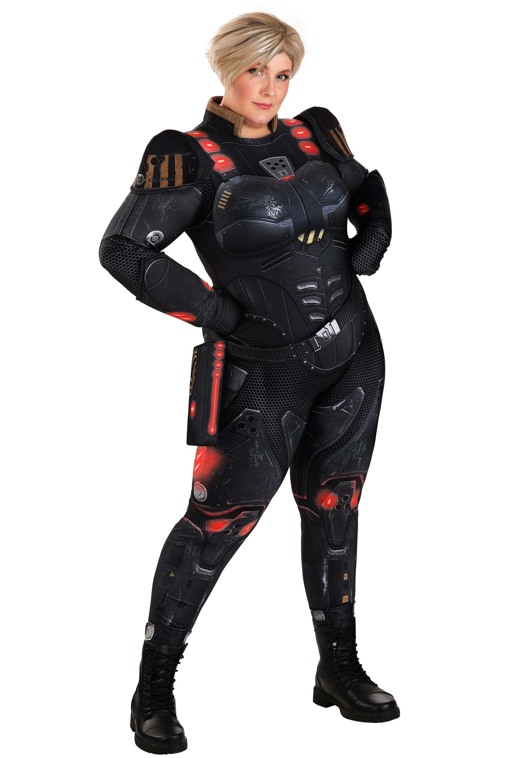 Plus Size Disney Wreck It Ralph Sergeant Calhoun Costume - Walmart.com