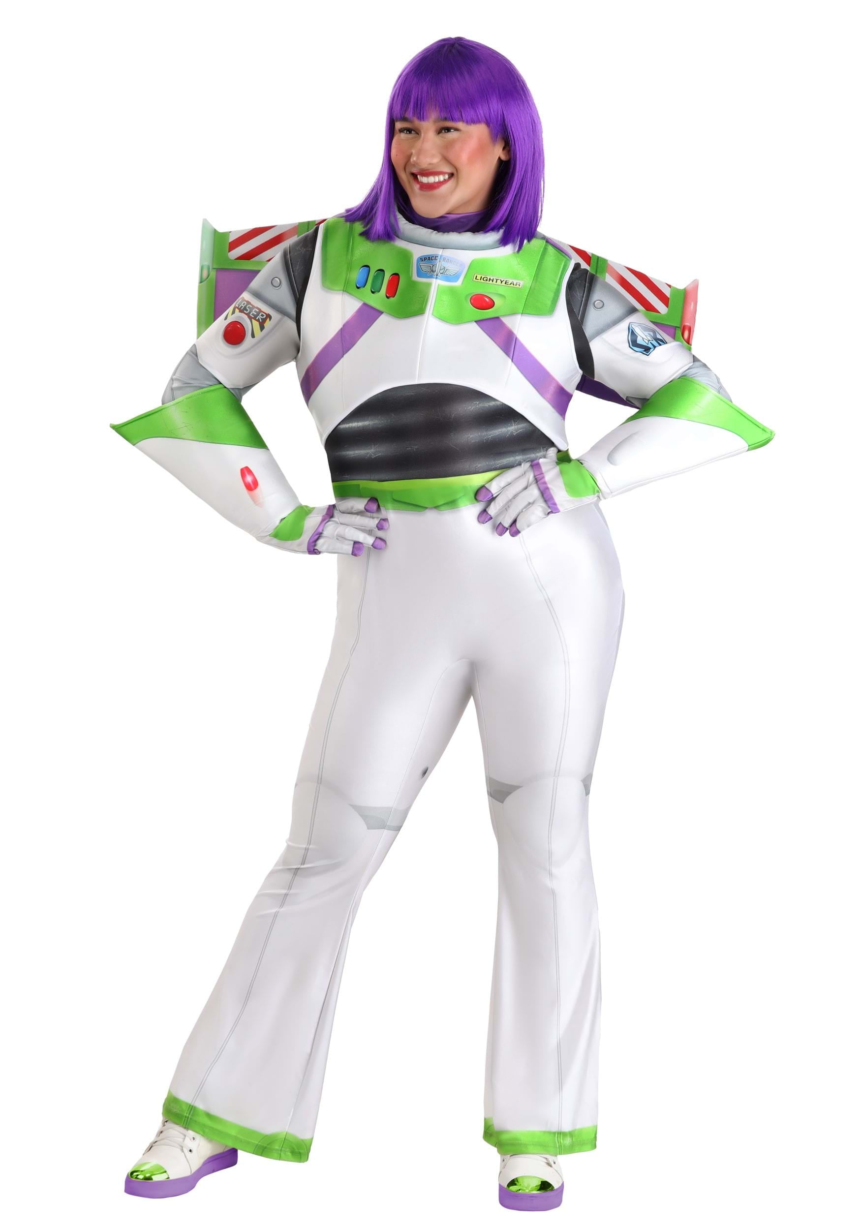 Plus Size Disney and Pixar Buzz Lightyear Costume for Women - Walmart.com