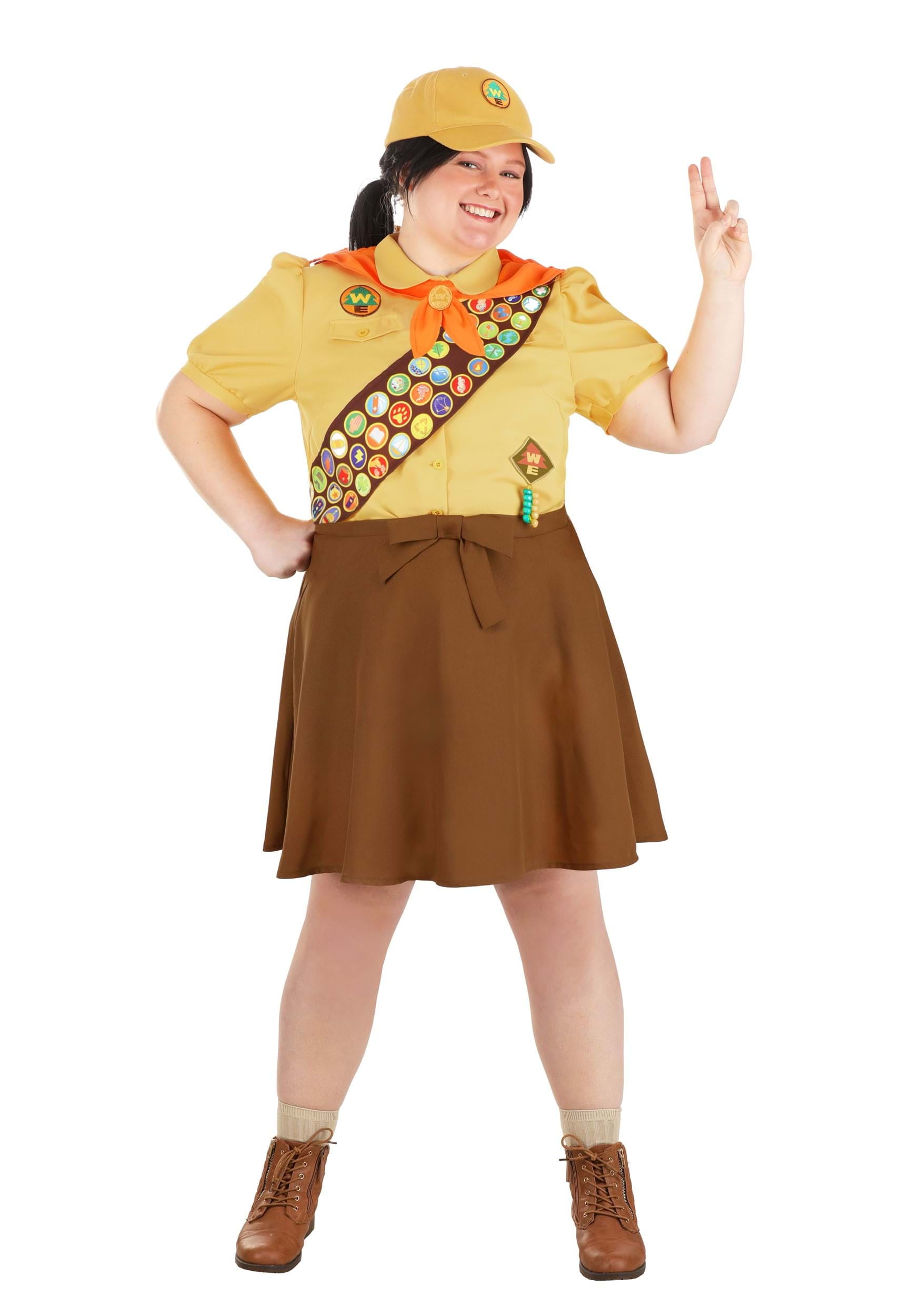 Plus Size Disney and Pixar Wilderness Explorer UP Costume - Walmart.com