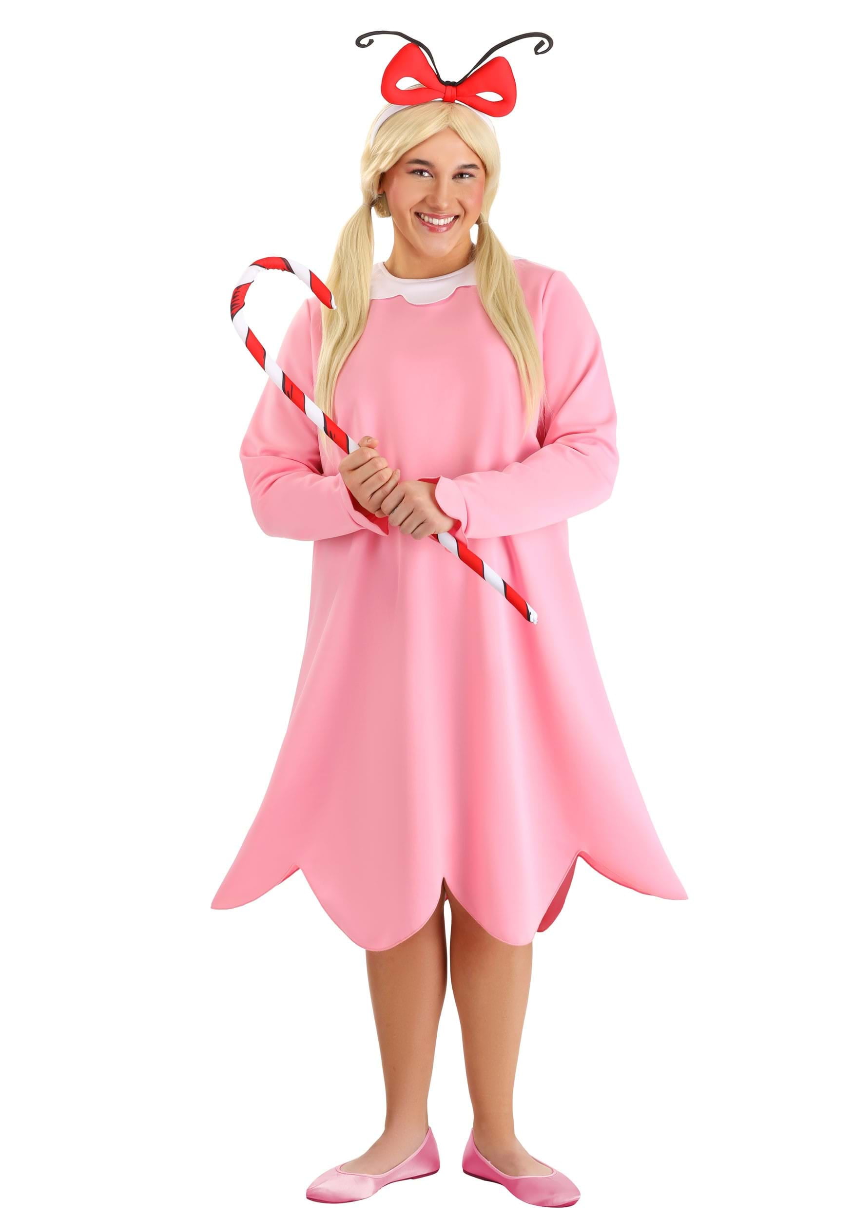 Plus Size Dr. Seuss Cindy Lou Who Costume for Women - Walmart.com