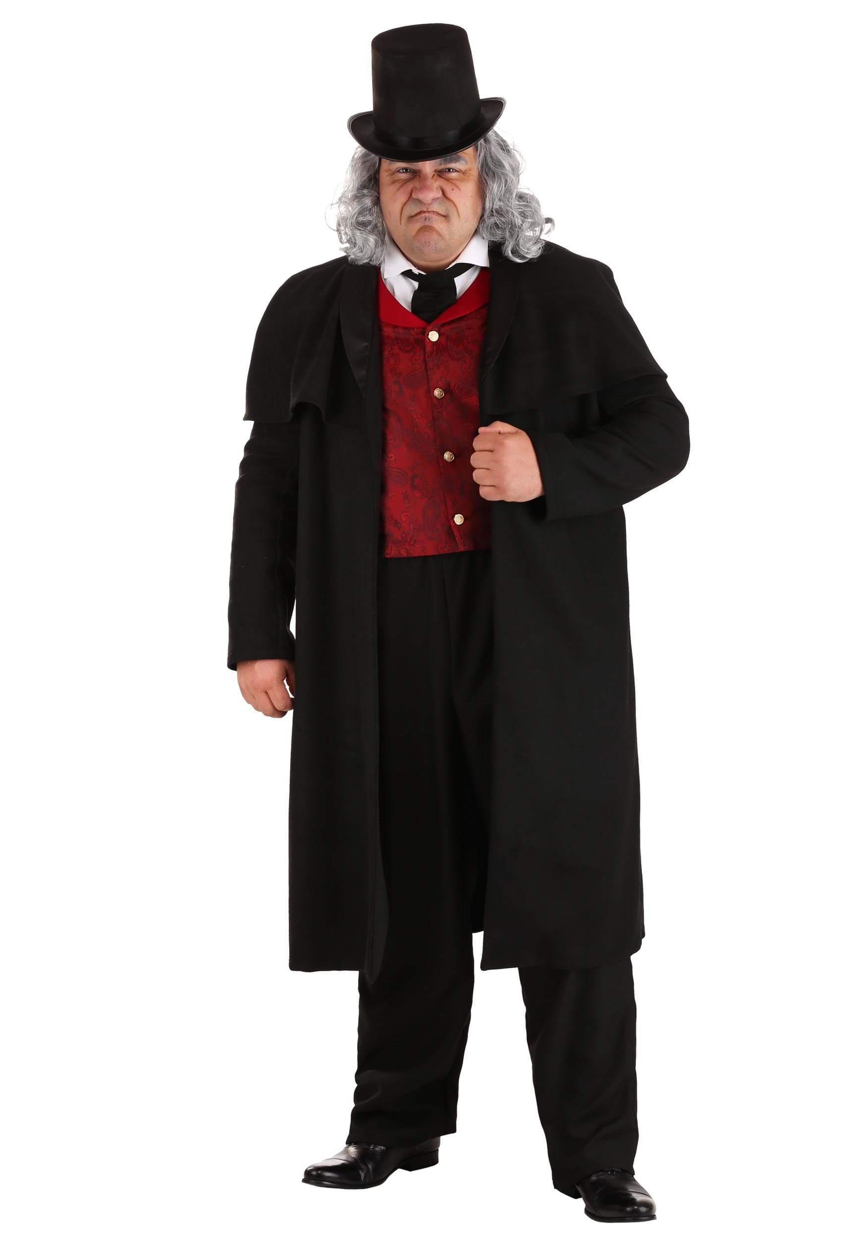 Adult's Plus Size Ebenezer Scrooge Christmas Costume - Walmart.com