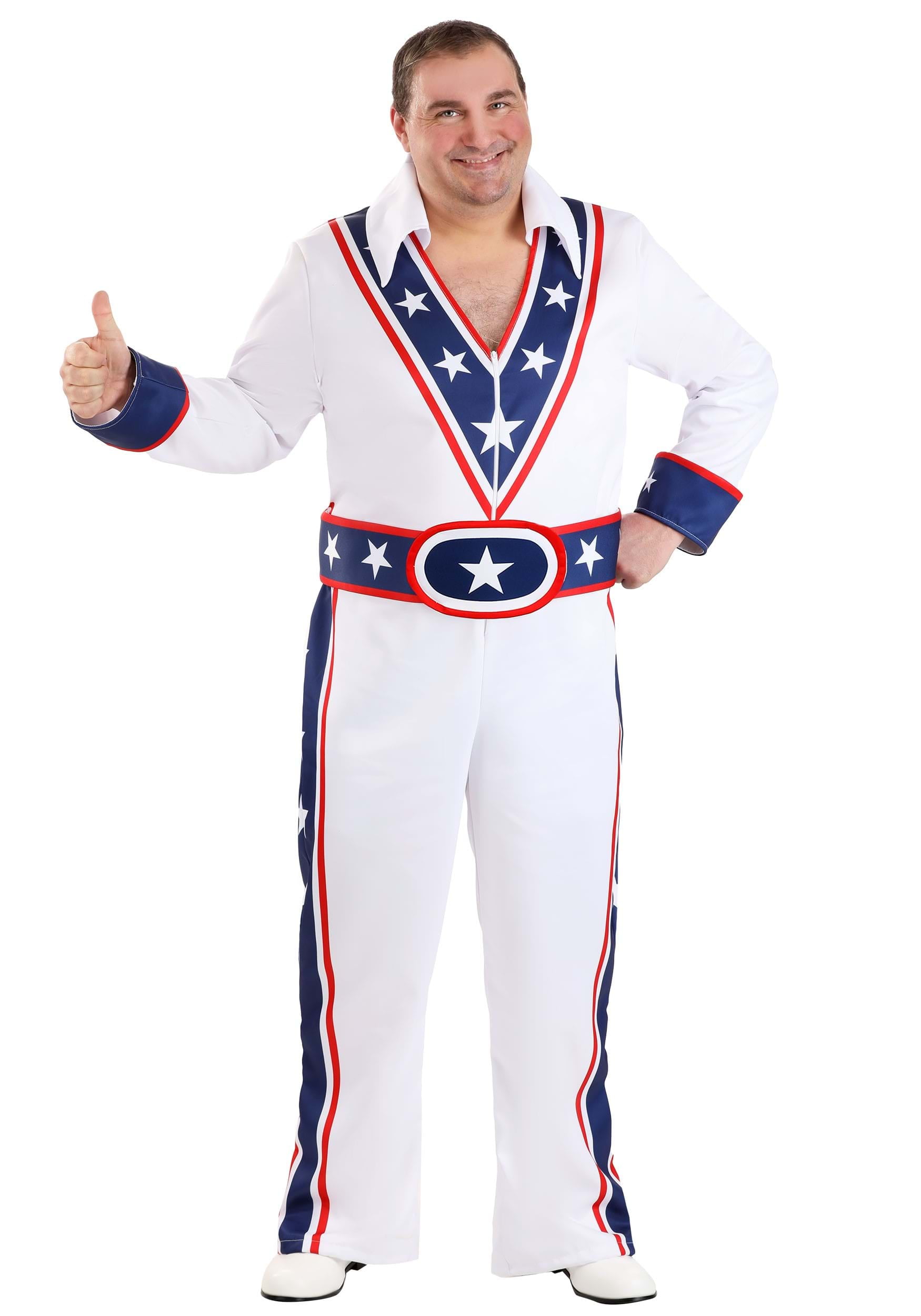 Plus Size Eddie Kablooie Stunt Daredevil Costume for Men - Walmart.com