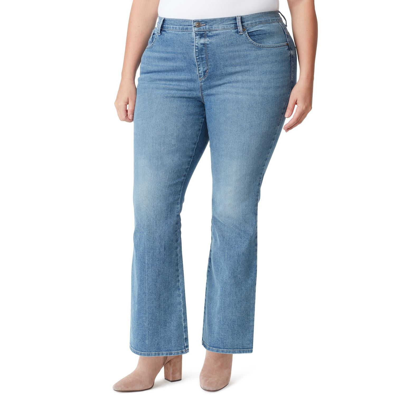 Plus Size Gloria Vanderbilt Amanda Bootcut Jeans Color: Sonoma Valley ...