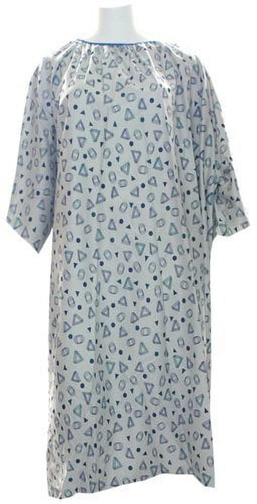 Medical Adult Patient Bariatric Plus Size Hospital Gown 5x (Geo Grey ...