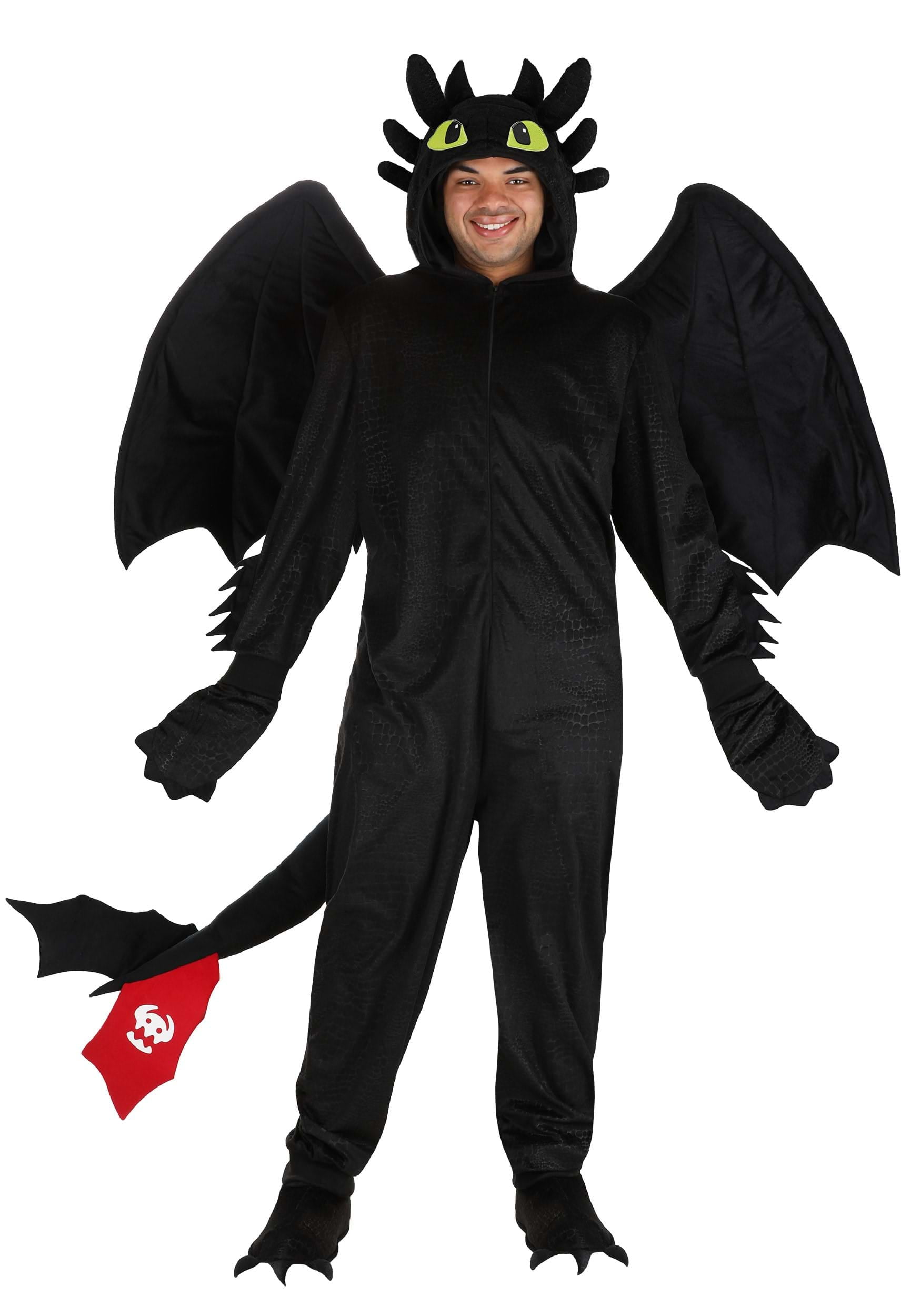 Plus Size How to Train Your Dragon Adult Toothless Costume - Walmart.com