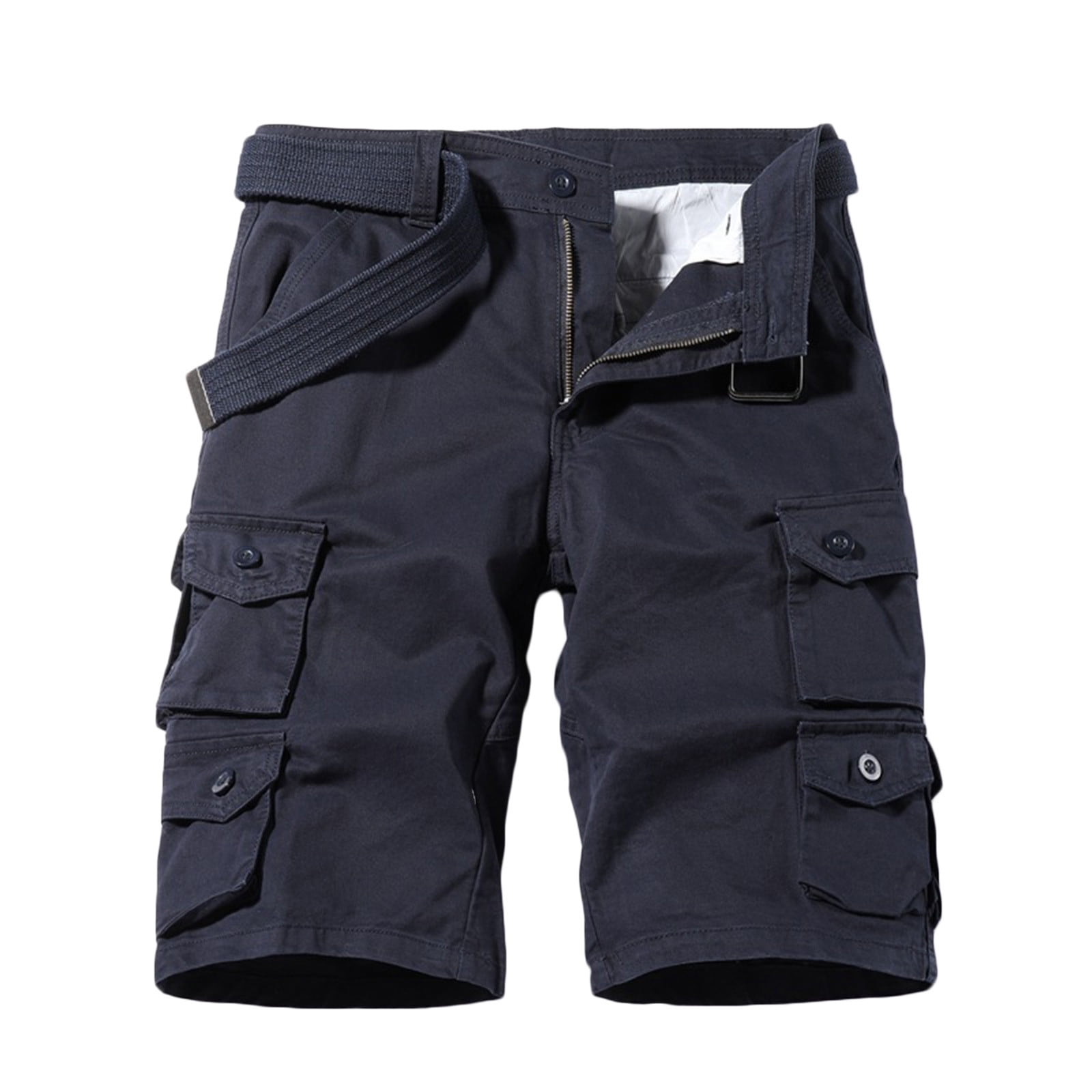 Plus Size Knee-Length Shorts for Men Casual Cargo Pant Spring Summer ...