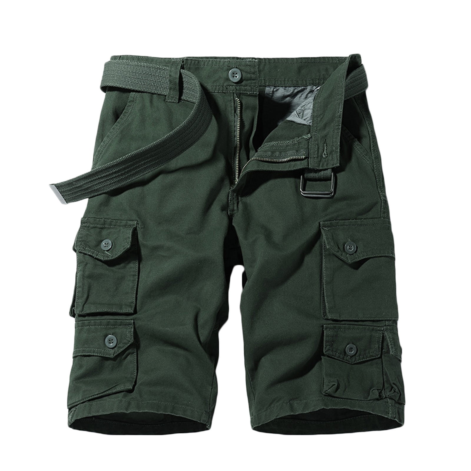 Plus Size Knee-Length Shorts for Men Casual Cargo Pant Spring Summer ...
