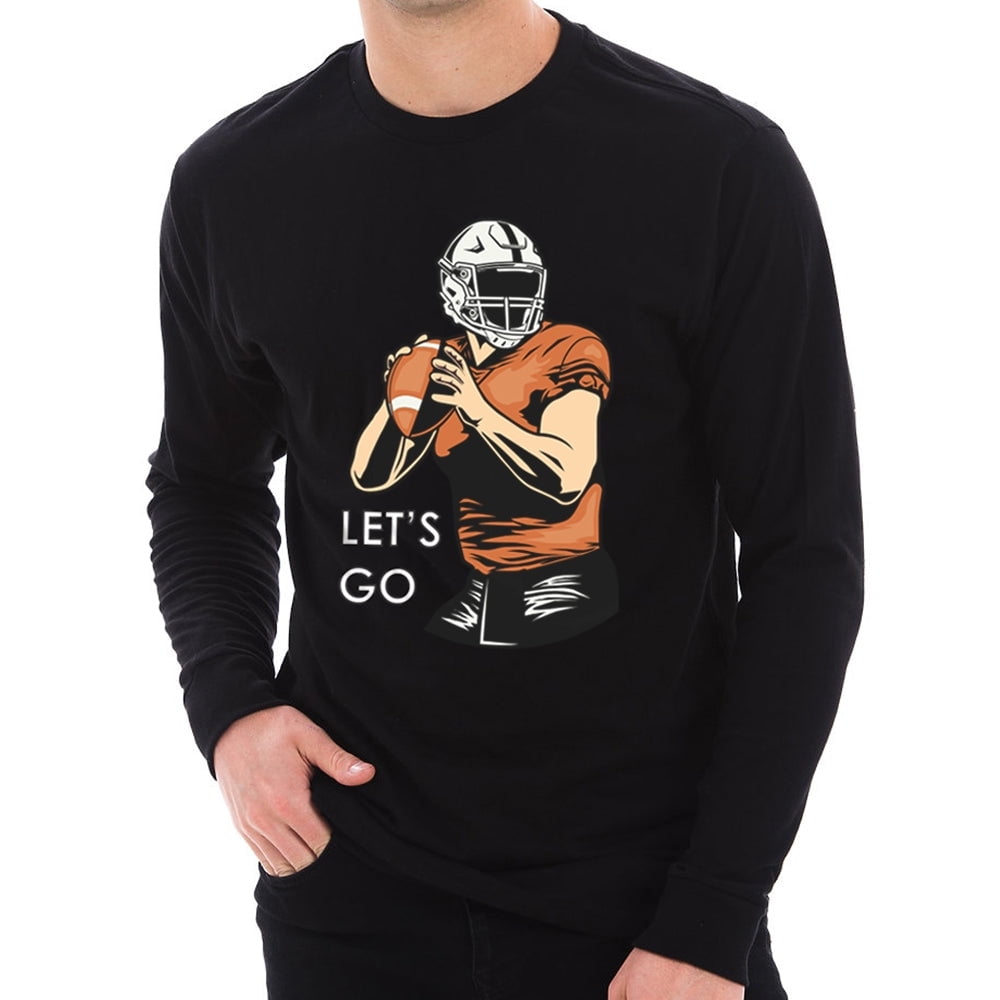 Plus Size Let's Go Graphic Design Unisex Ring Spun Cotton Premium Long ...