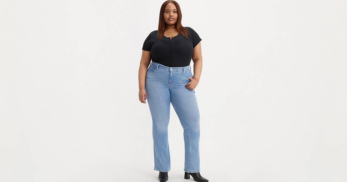 Plus Size Levi's 315 Shaping Bootcut Jeans Color: Lapis Topic Size: 20W ...