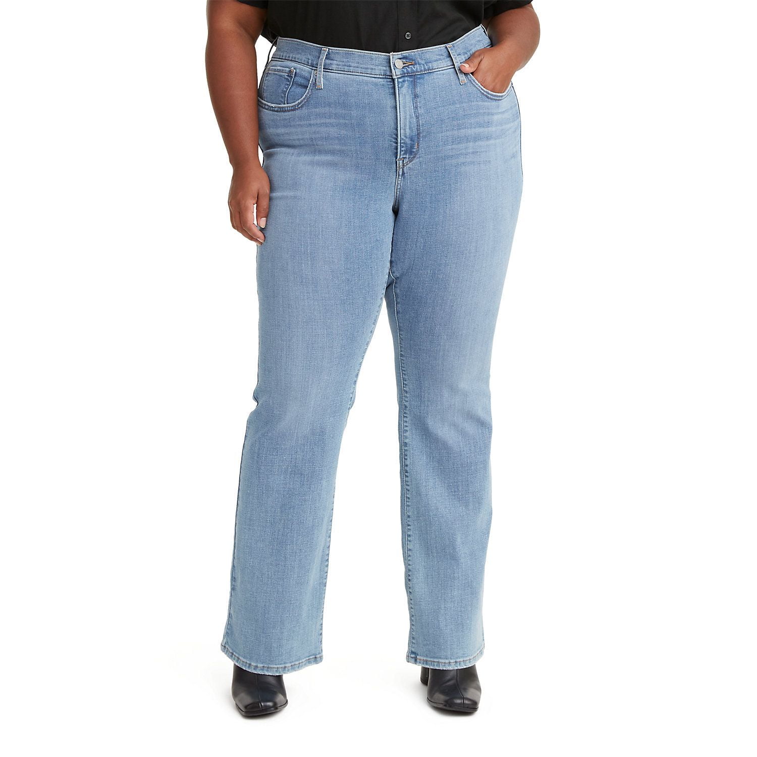 Plus Size Levi's 315 Shaping Bootcut Jeans Color: Lapis Topic Size: 26W ...