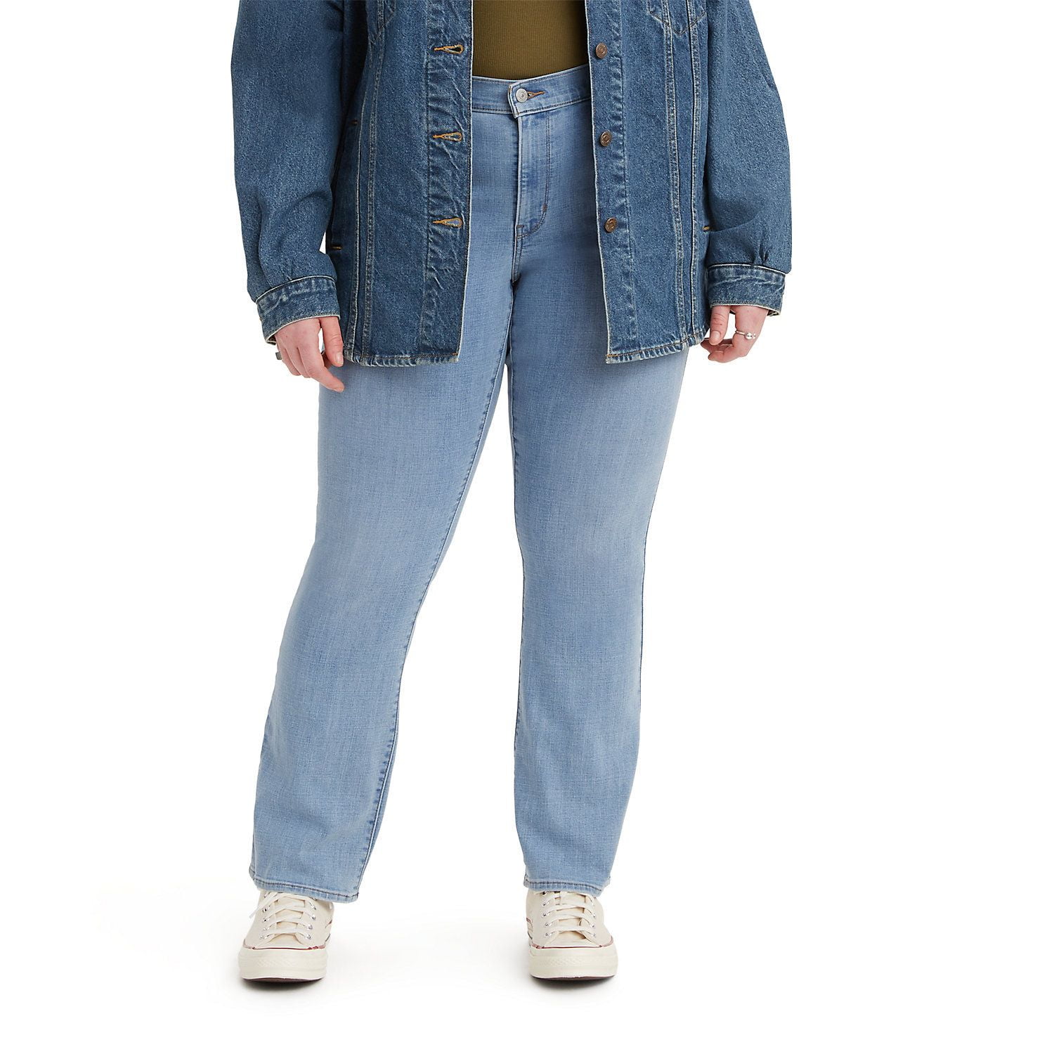Plus Size Levi's® Classic Bootcut Jeans Color: Lapis Sense Size: 18W AV ...