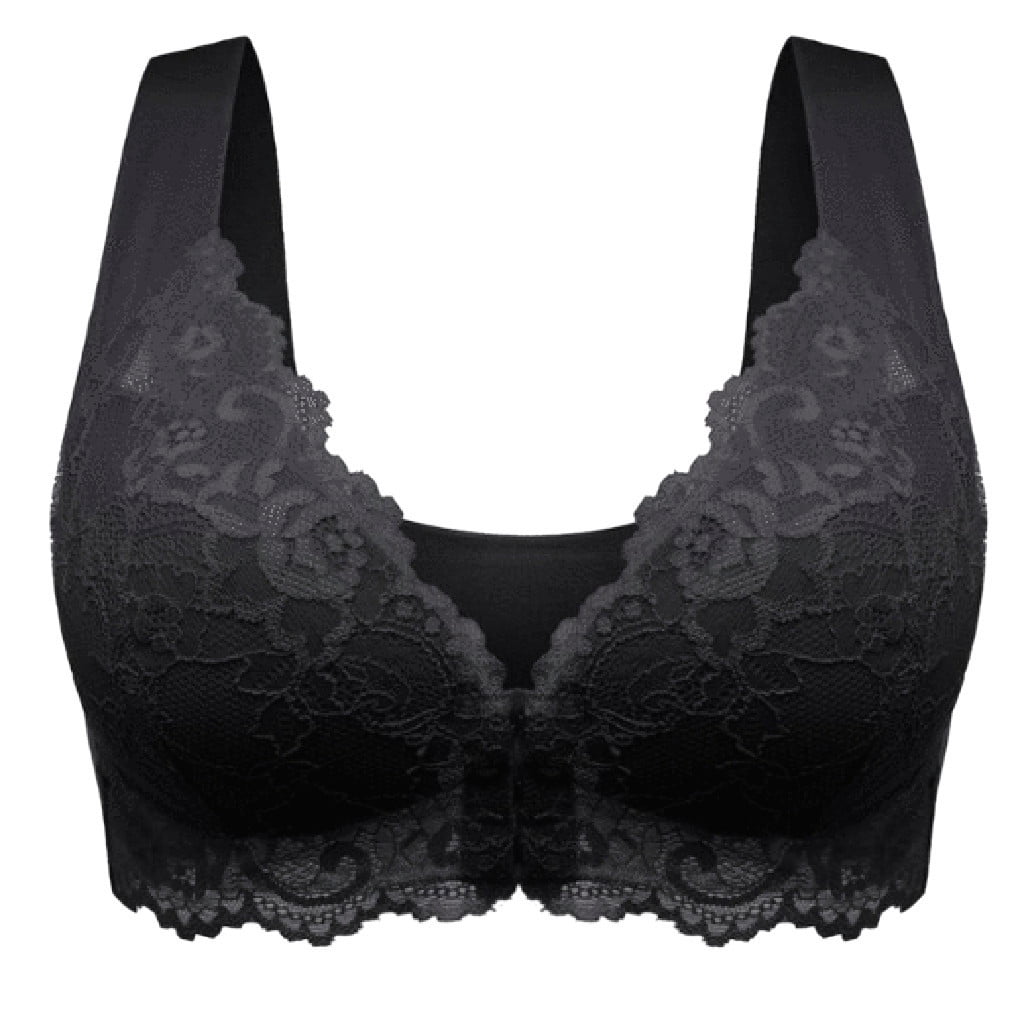 Plus Size Lingerie With Underwire Adjustable Sports Front Closure Extra ...